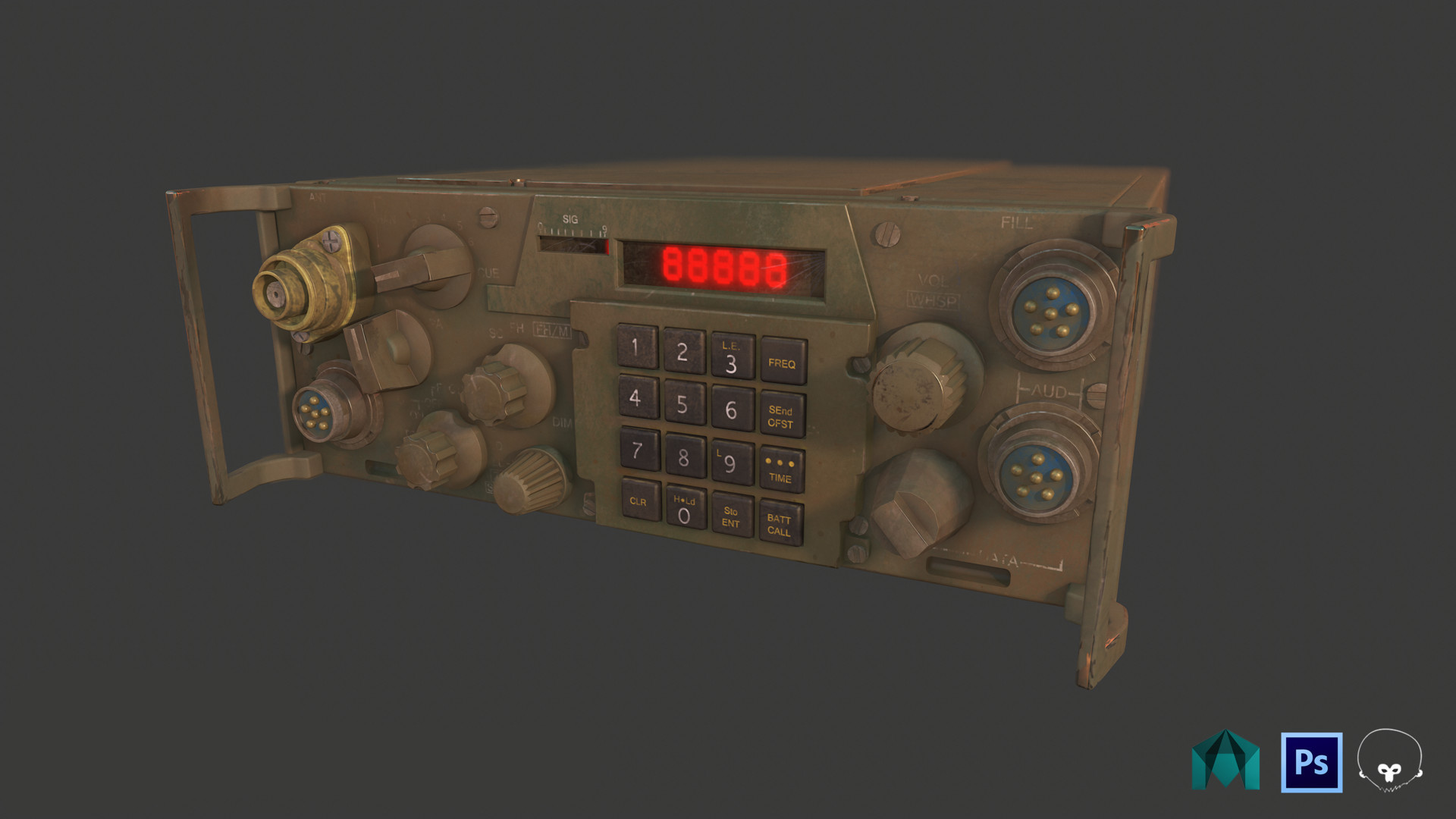 ArtStation - Sincgars Radio, Kyle Davis