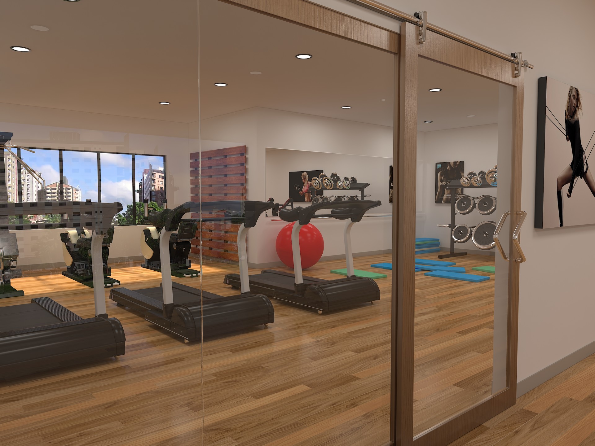 ArtStation - 3d Gym