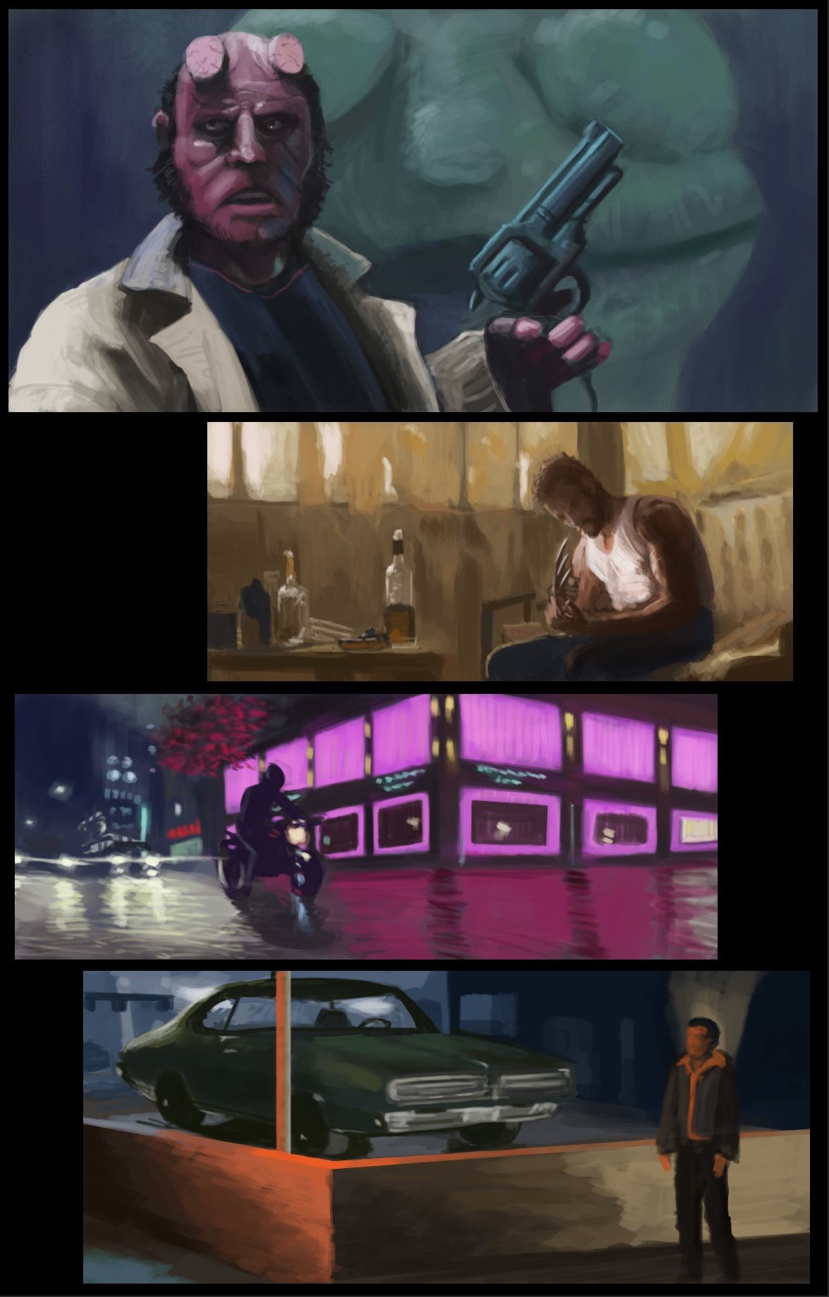 ArtStation - Film Color Studies
