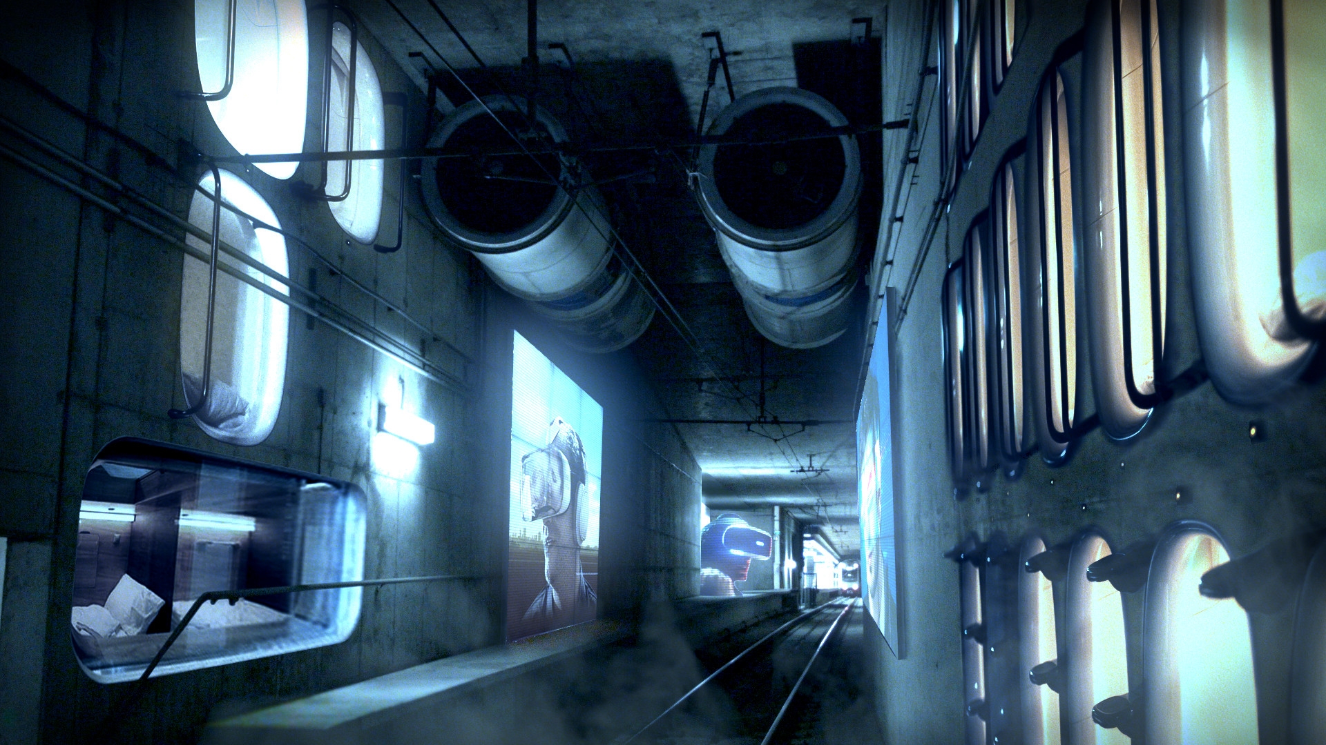 ArtStation - Train_Tunnel