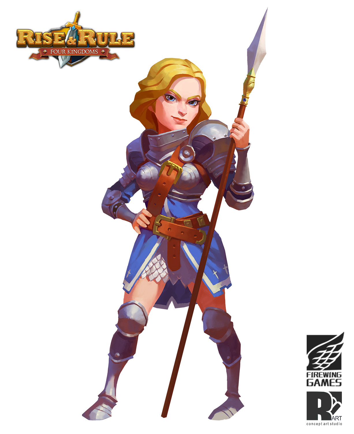 Red Pencil Art - Rise & Rule - character design