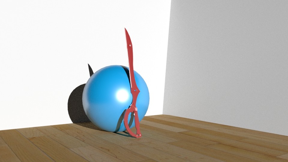 ArtStation - Scissor blade weapon