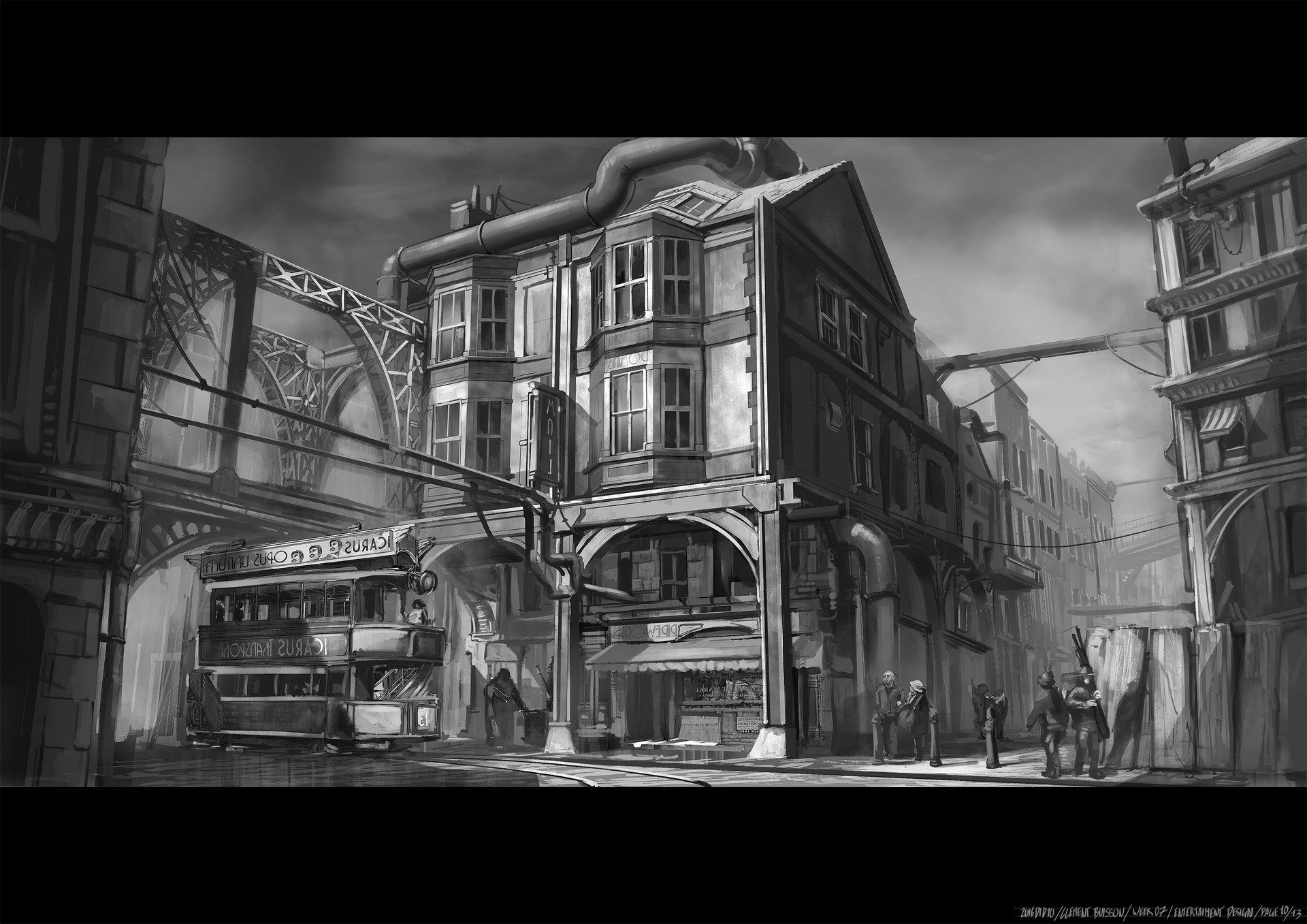 ArtStation - FZD - DieselPunk Project04