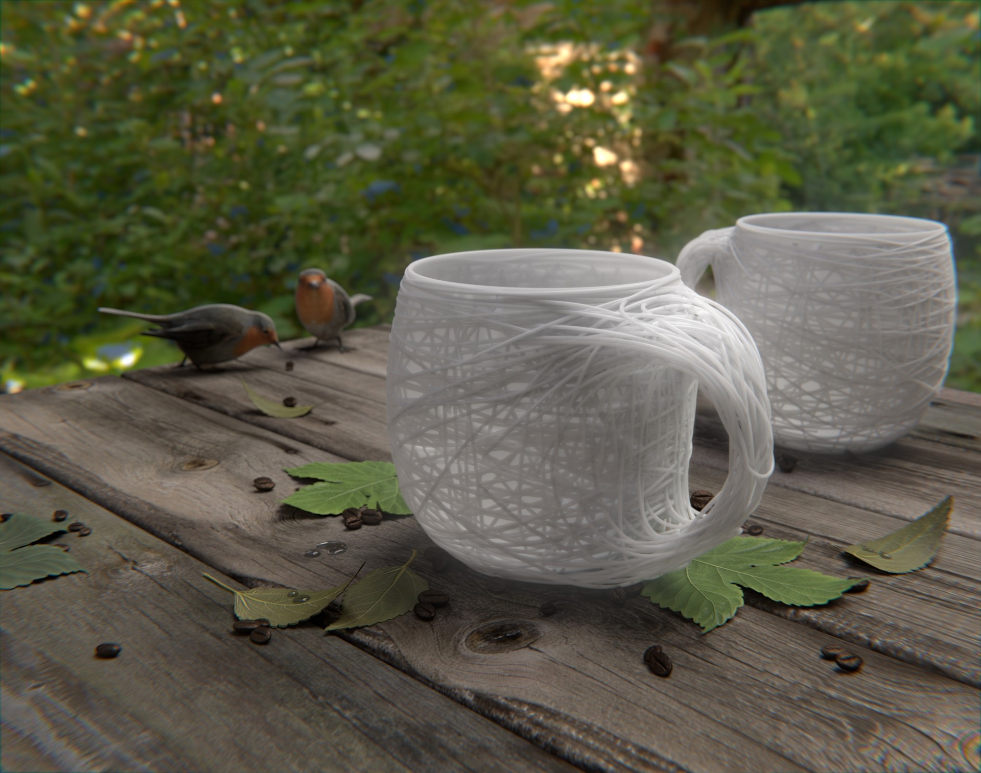 ArtStation - Wire Mug