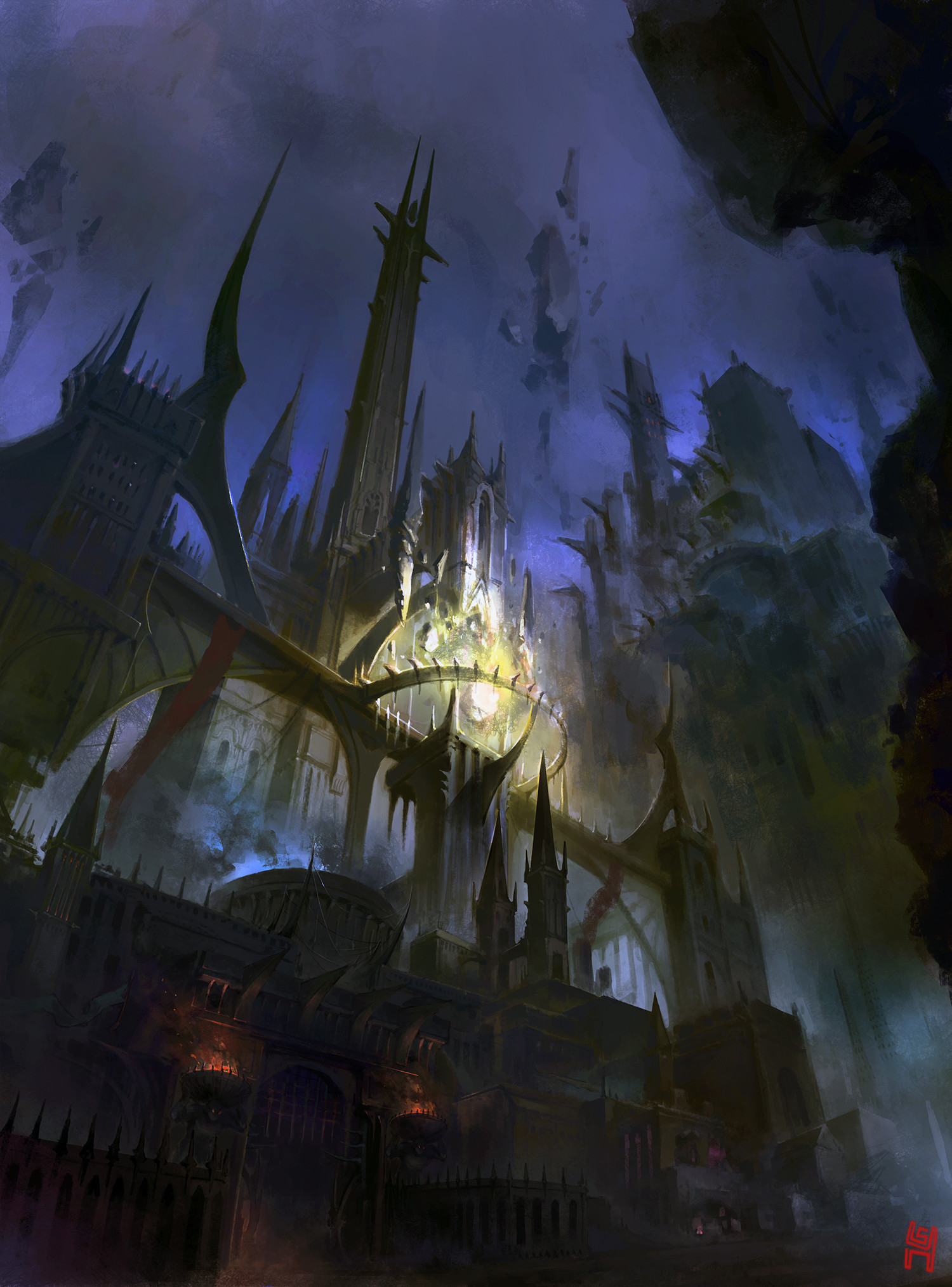ArtStation - dark castle