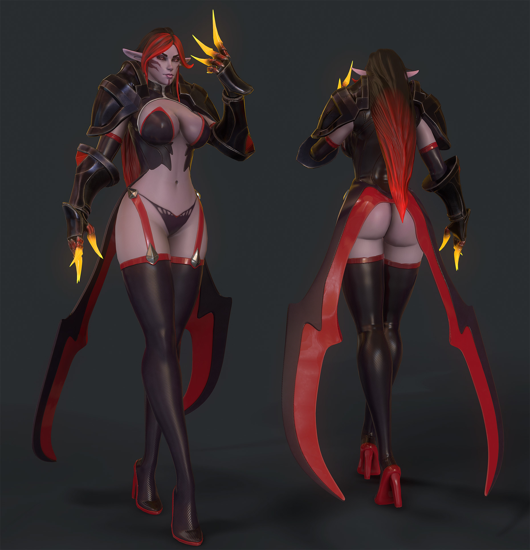 ArtStation - Kill la Kill style