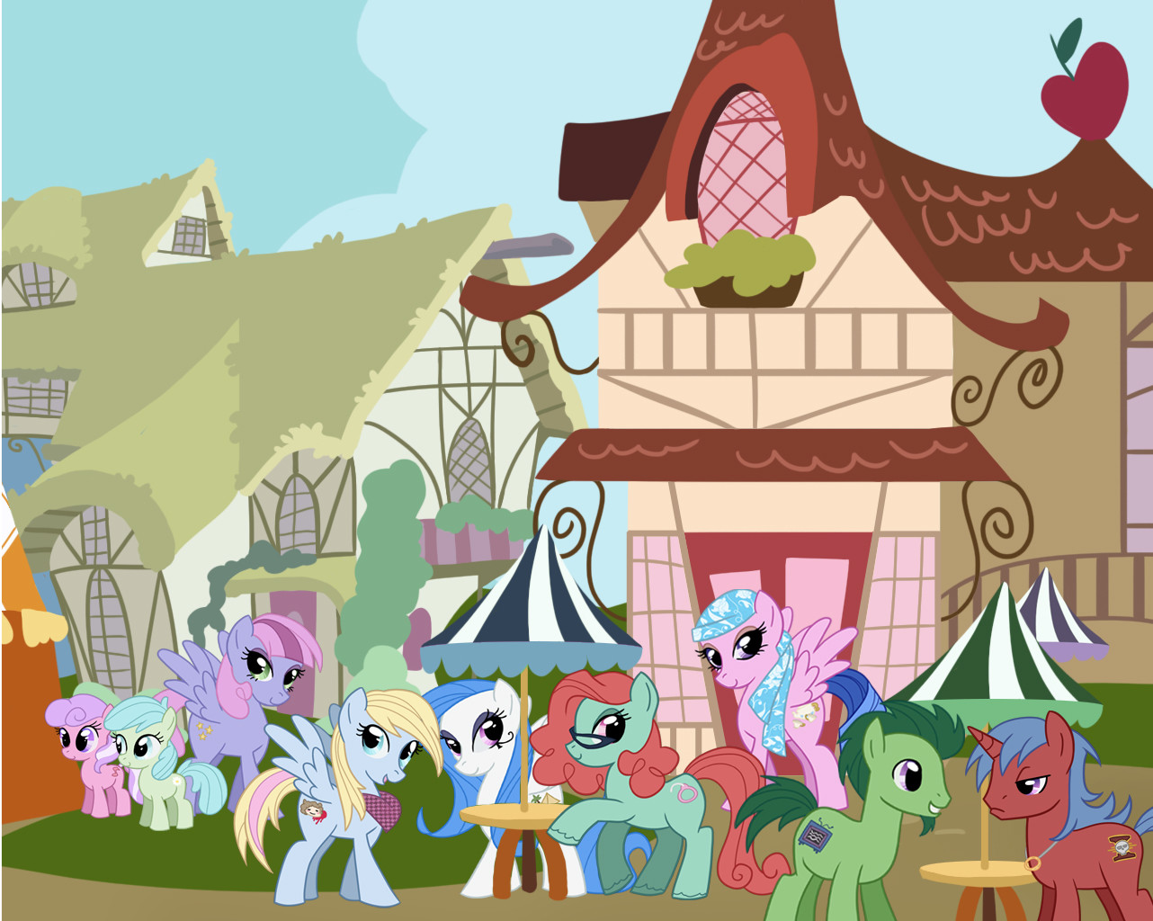 ArtStation - MLP Town