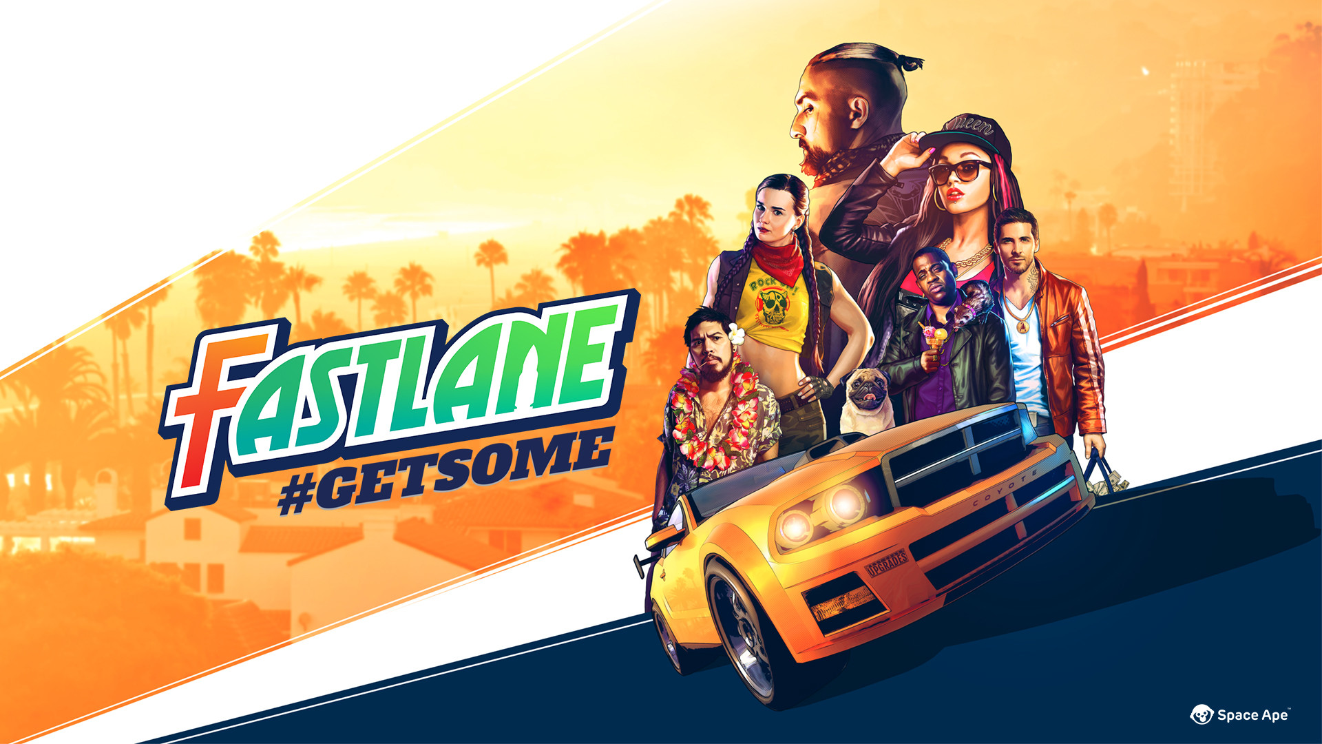 ArtStation - Fastlane: Key Art