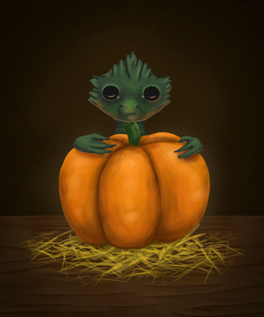 ArtStation - Pumpkin Patch Critter
