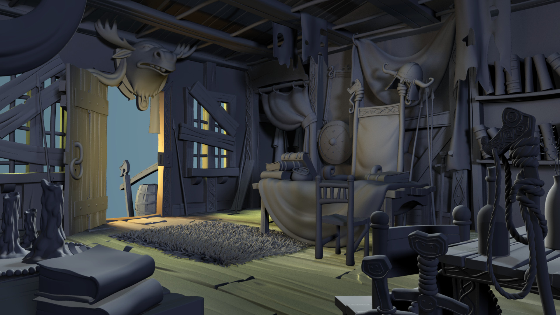 ArtStation - Viking Set