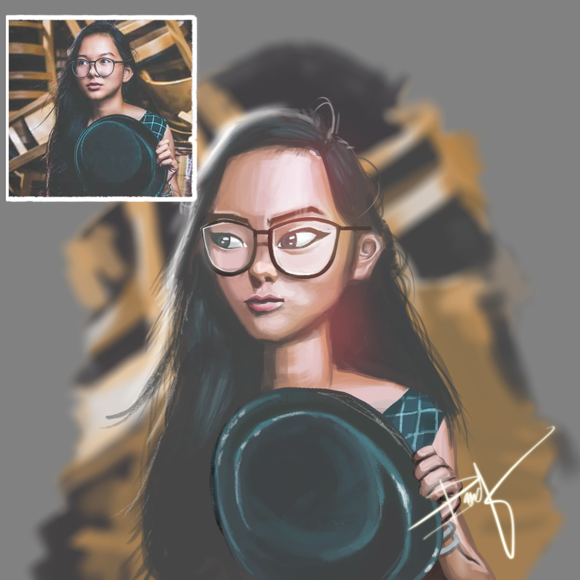 David Animator - Turn real photo to cartoon face portrait