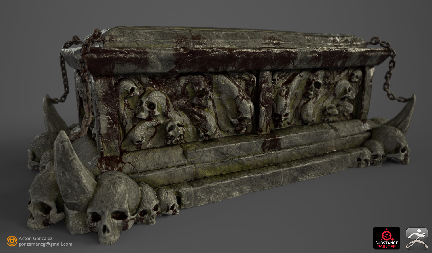 ArtStation - Bloody tomb