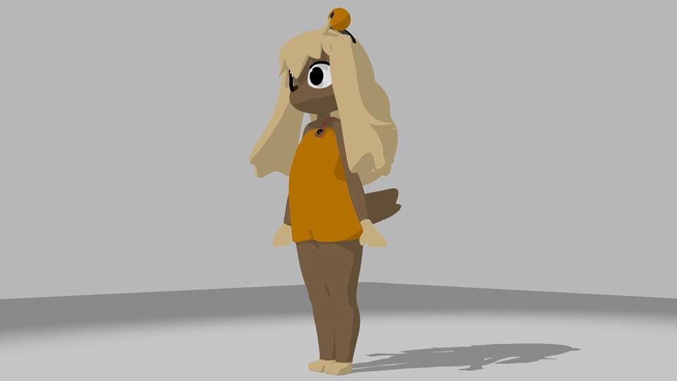 ArtStation - Lilotte (Dofus) Modeling
