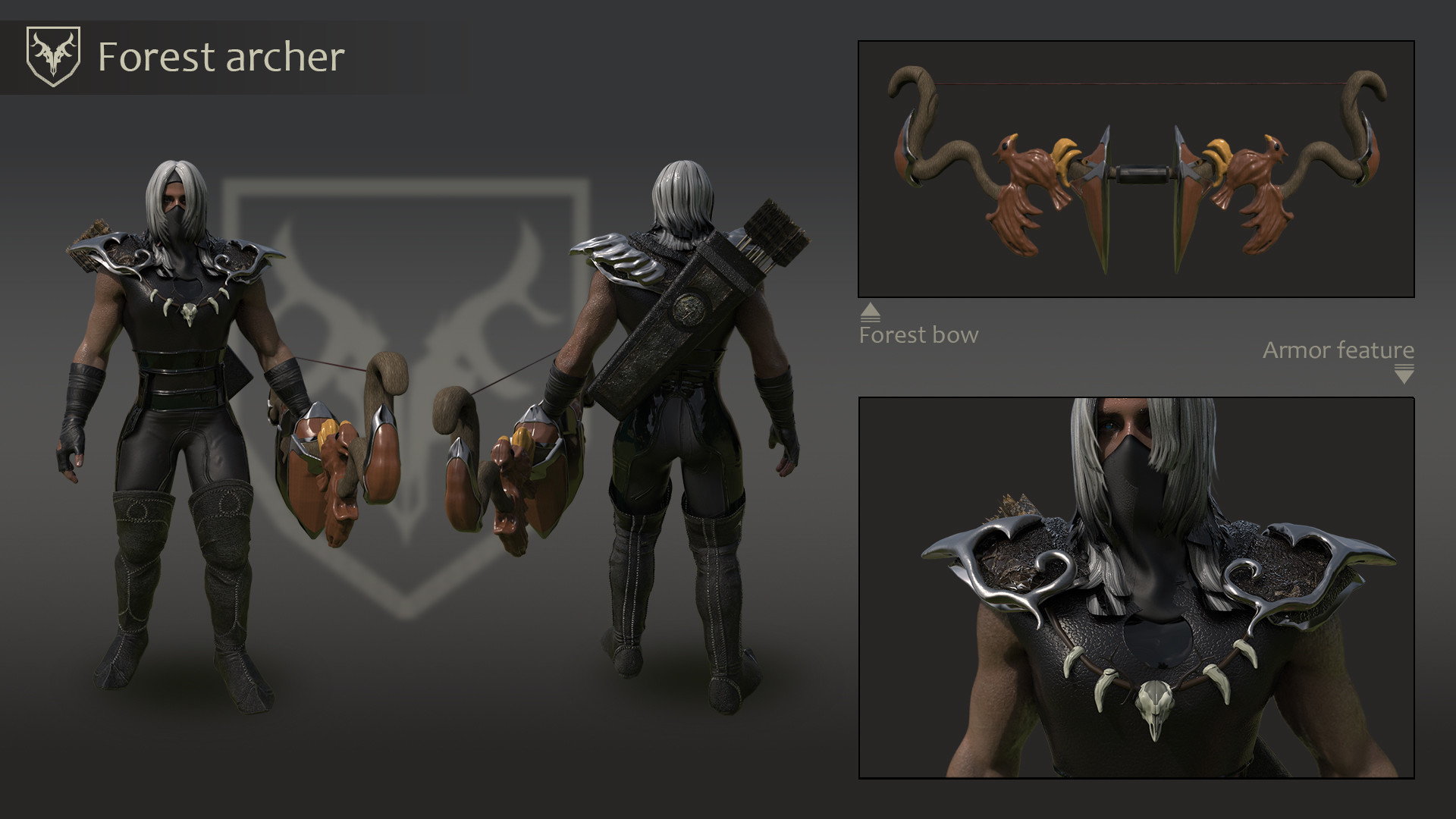 ArtStation - Forest archer