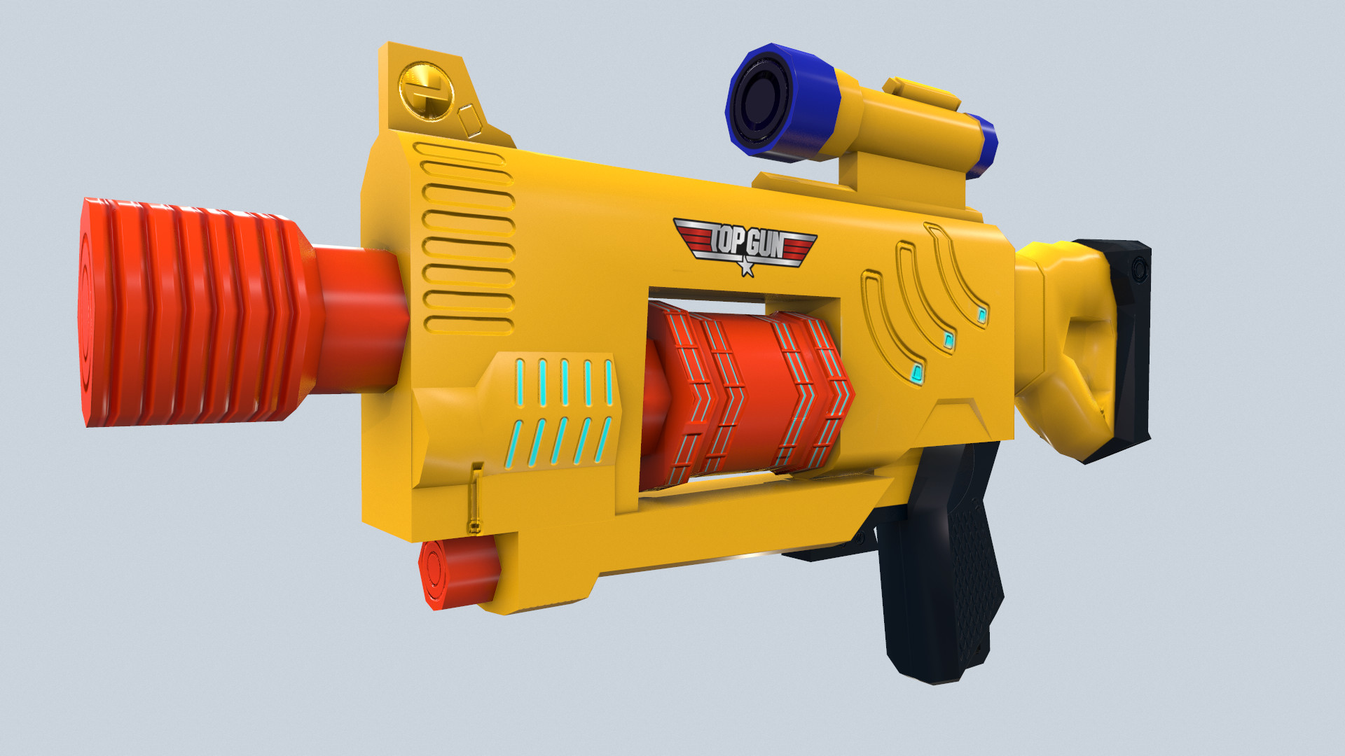 ArtStation - Game Ready Toy Gun