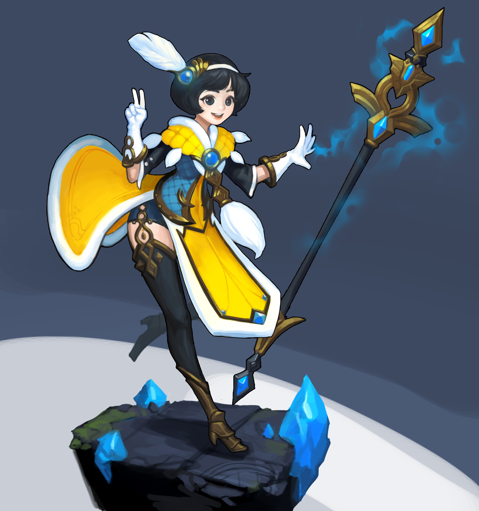 ArtStation - magic yellow