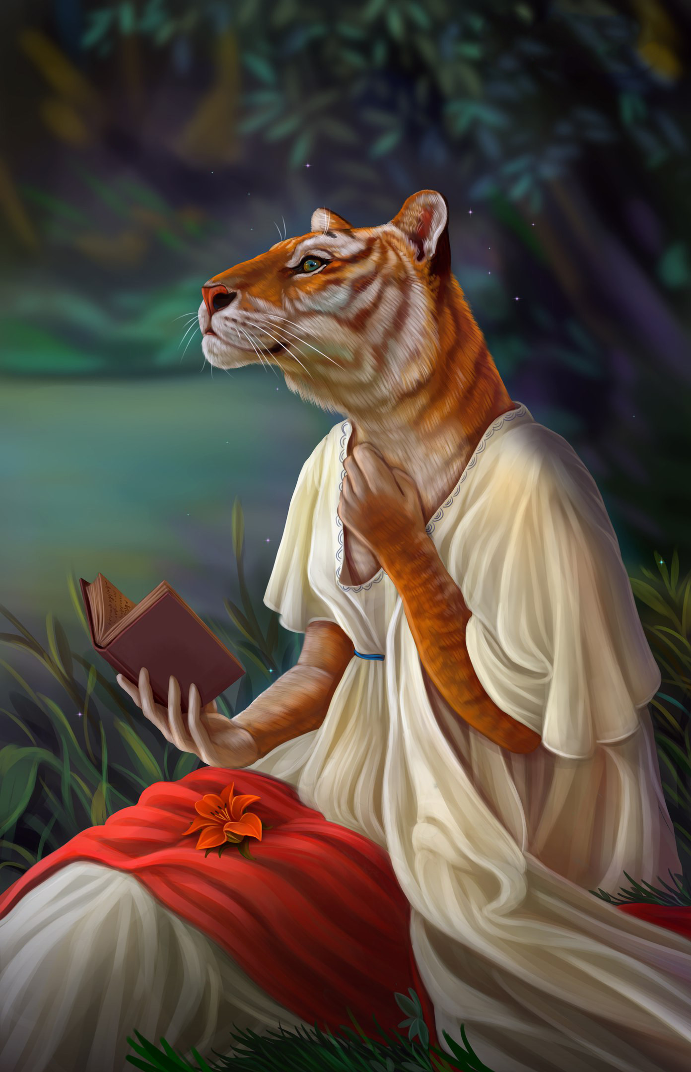 ArtStation - furry tiger