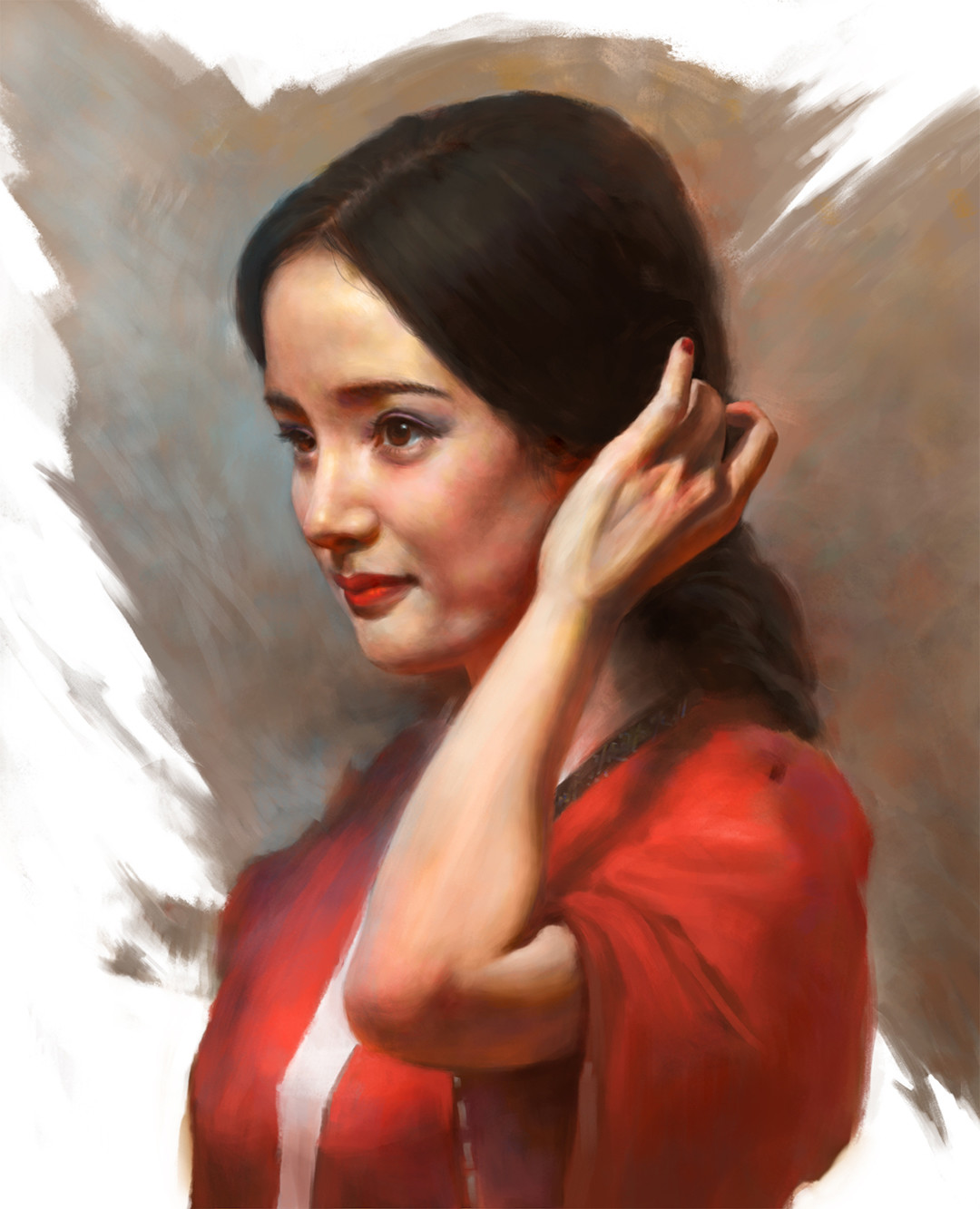 ArtStation - my favorite actress Mi Yang