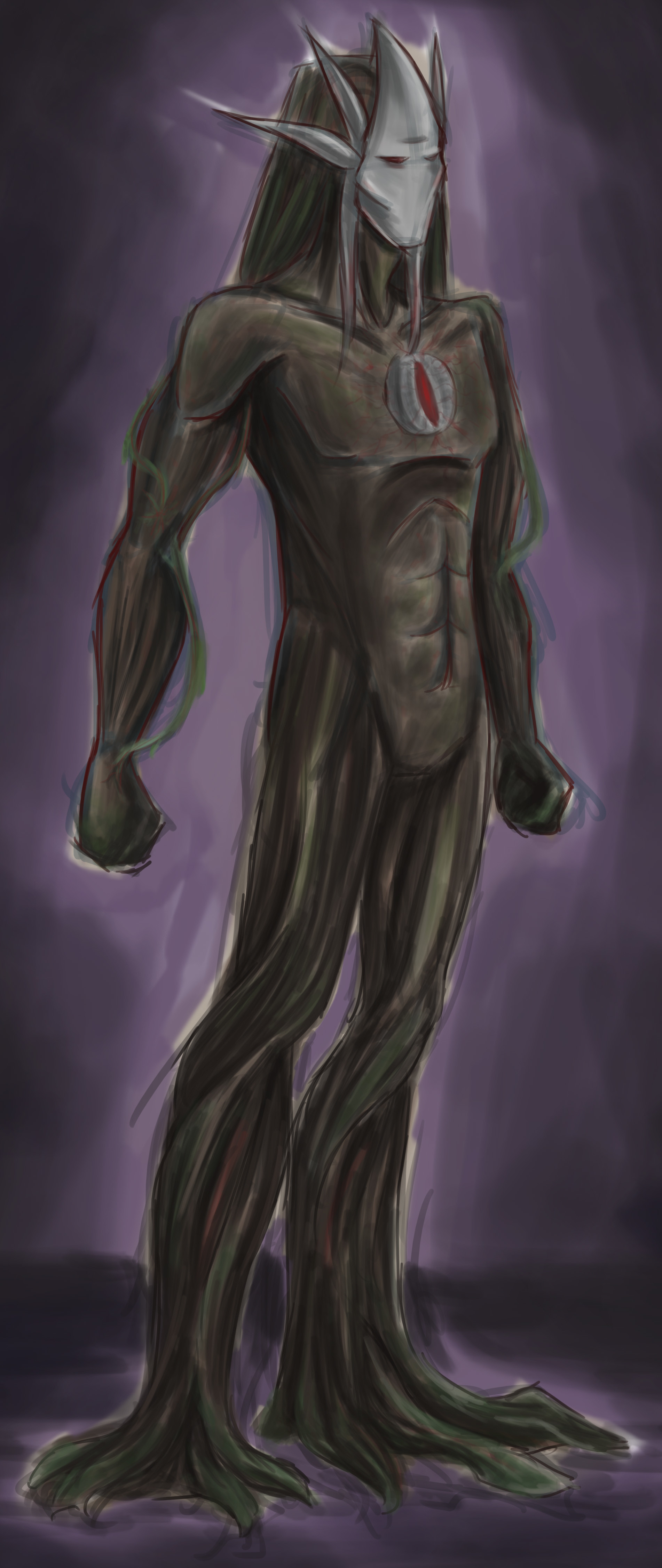 ArtStation - Lingum Tree Demon