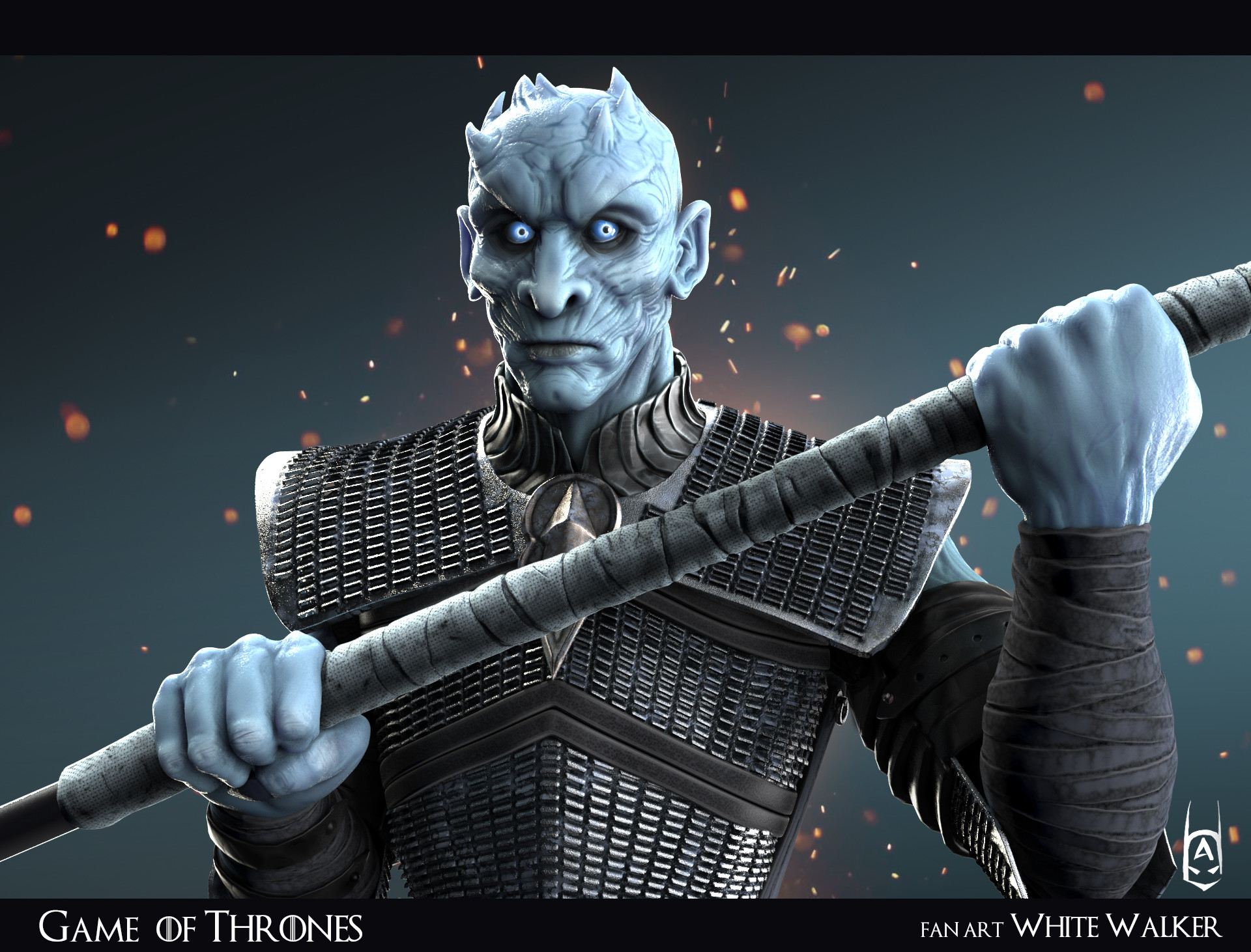 ArtStation - White Walker Fan art