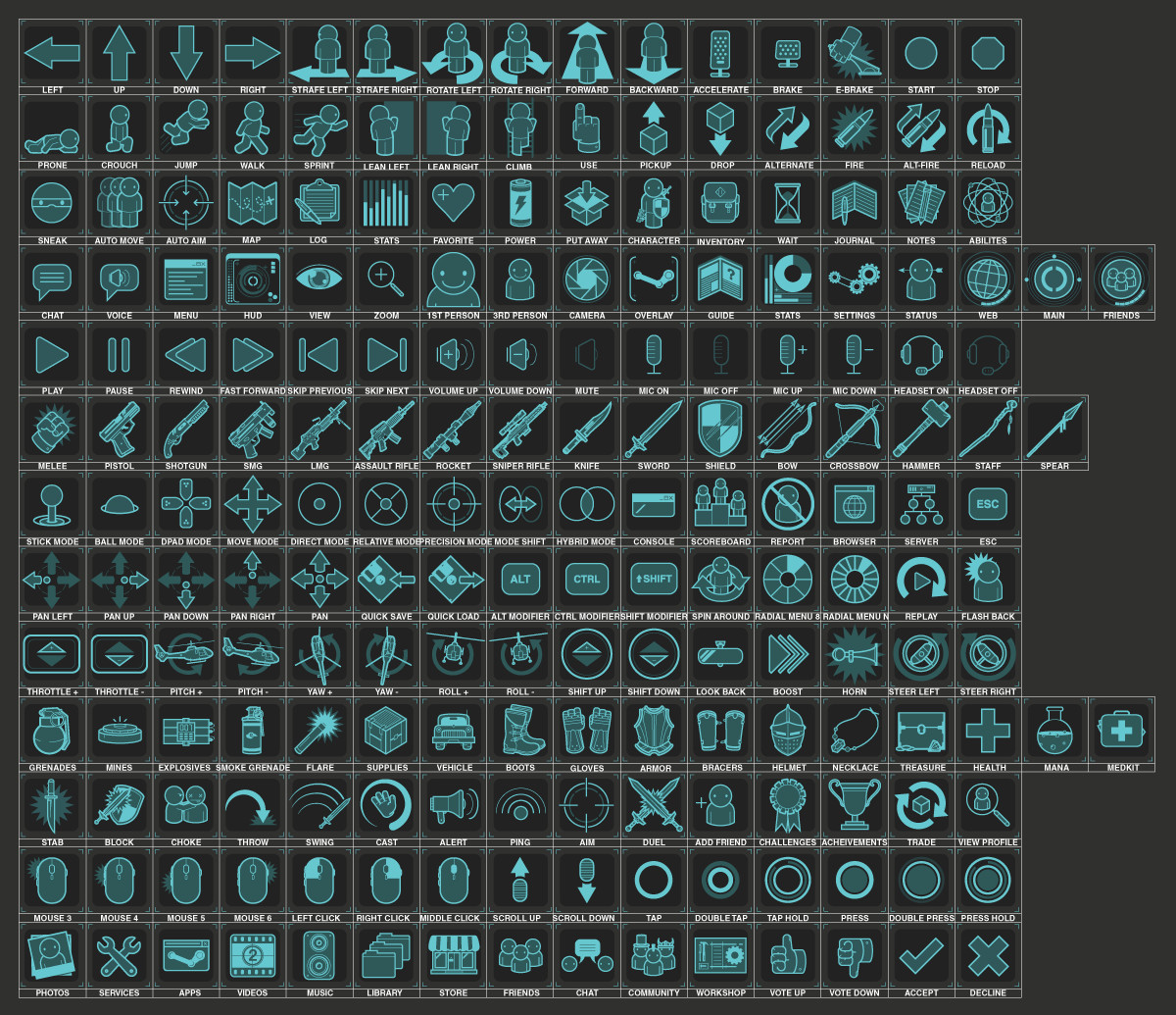 controller icon steam