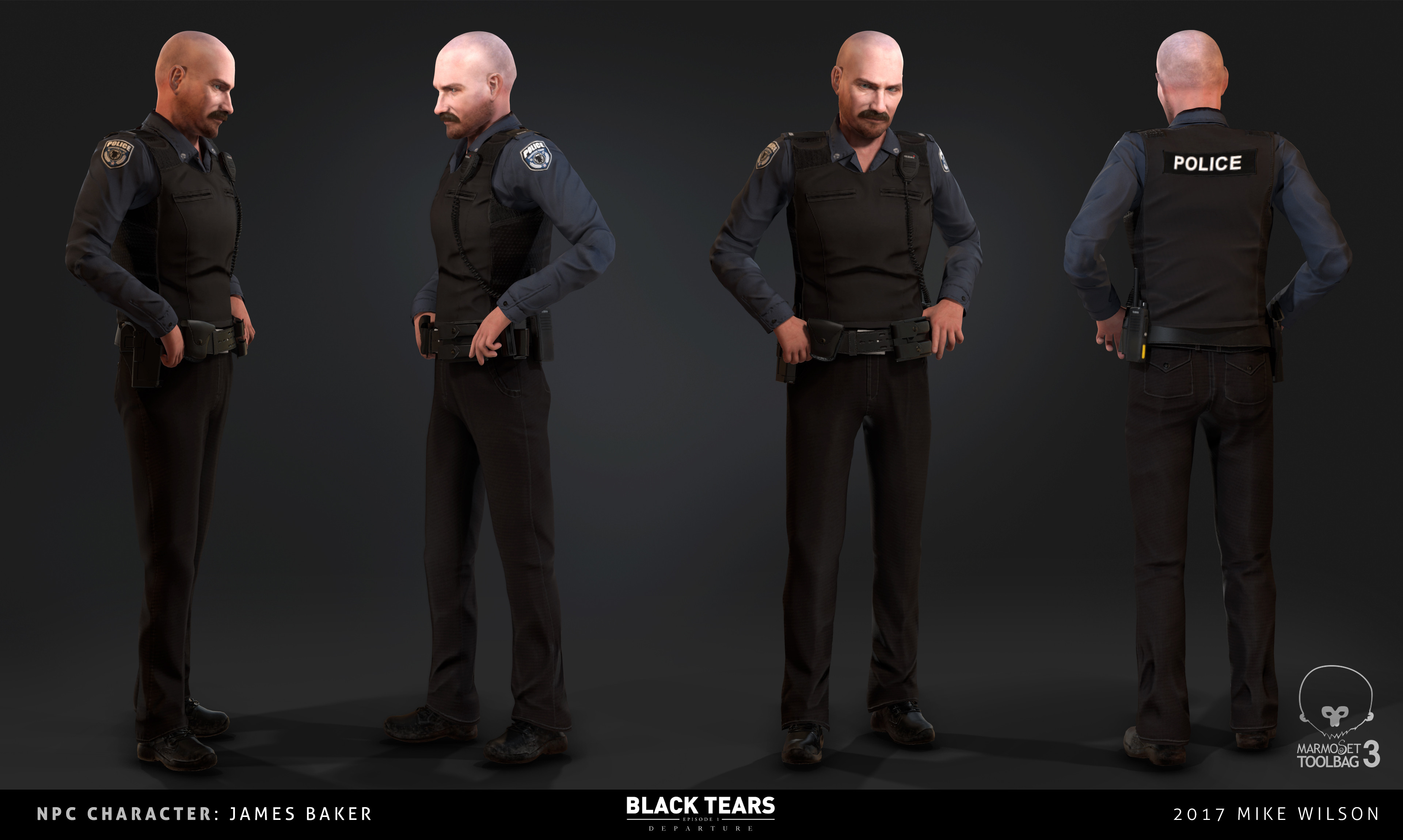 Mike Wilson Portfolio - NPC Officer Baker