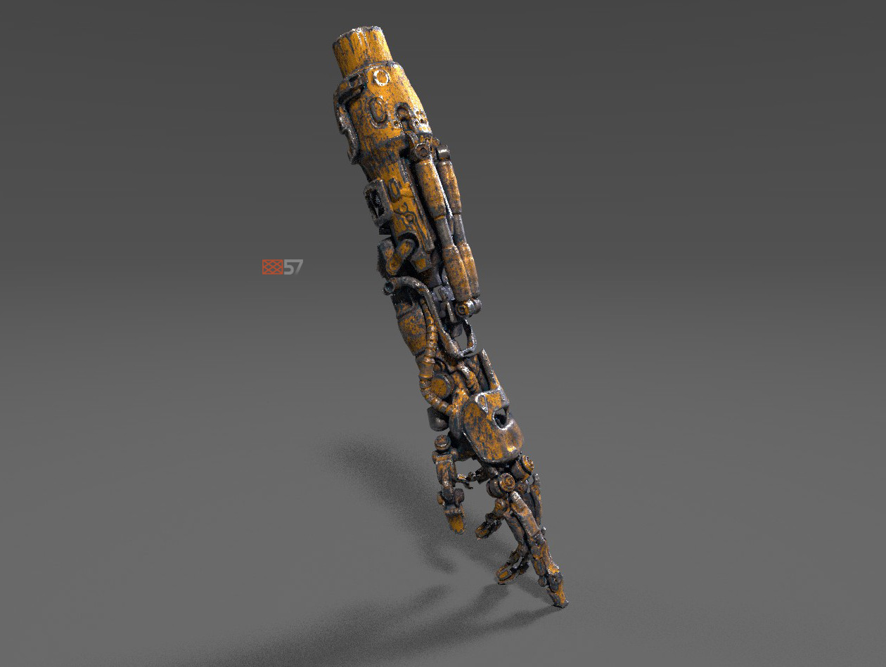 ArtStation - Robotic arm