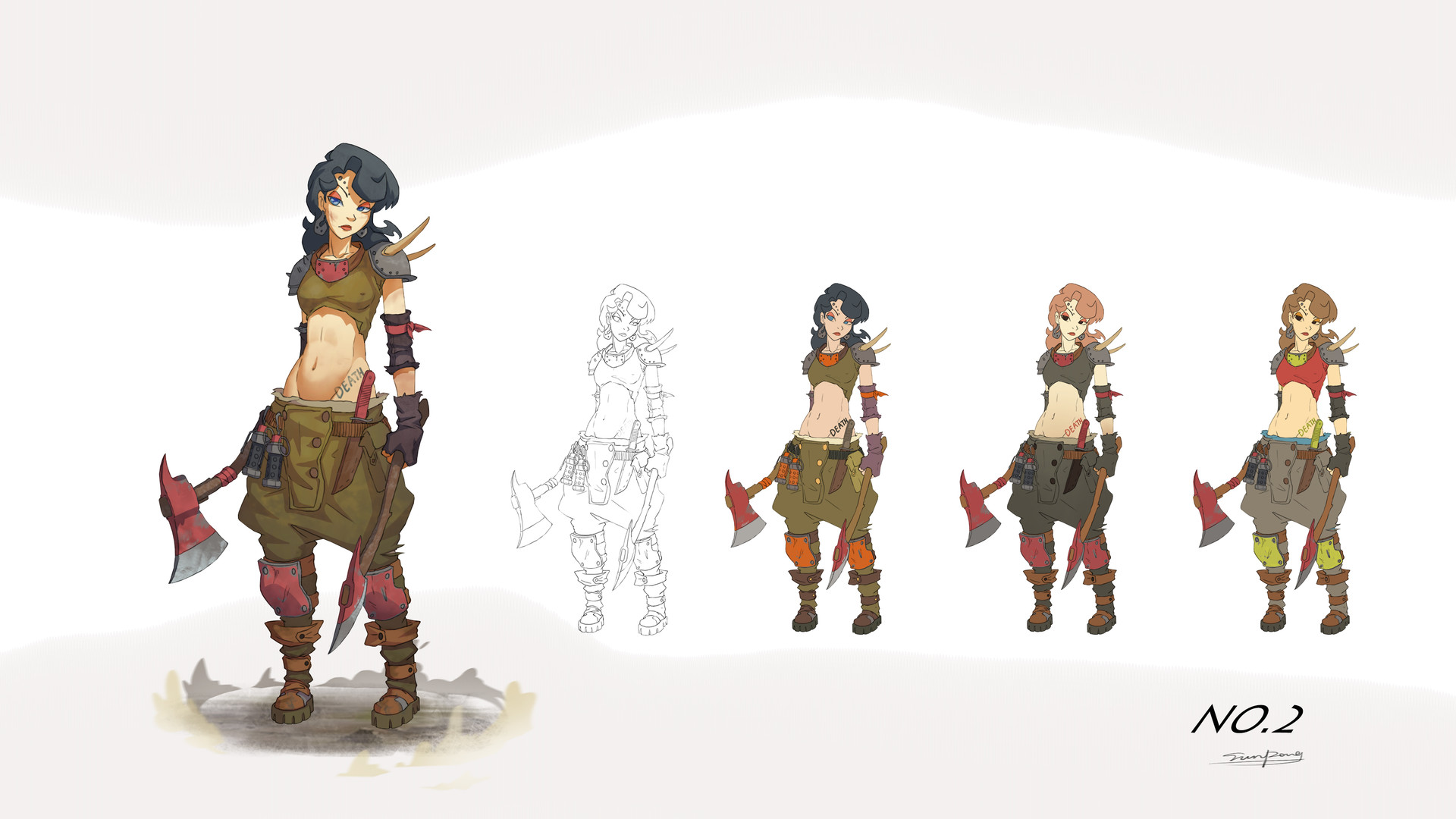 ArtStation - Waste soil 废土角色