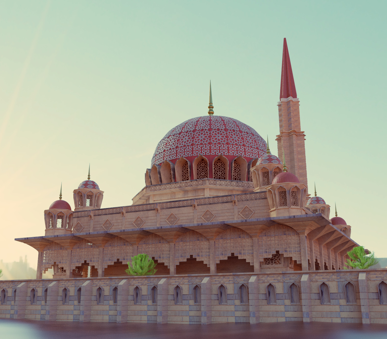ArtStation - The Putra Mosque
