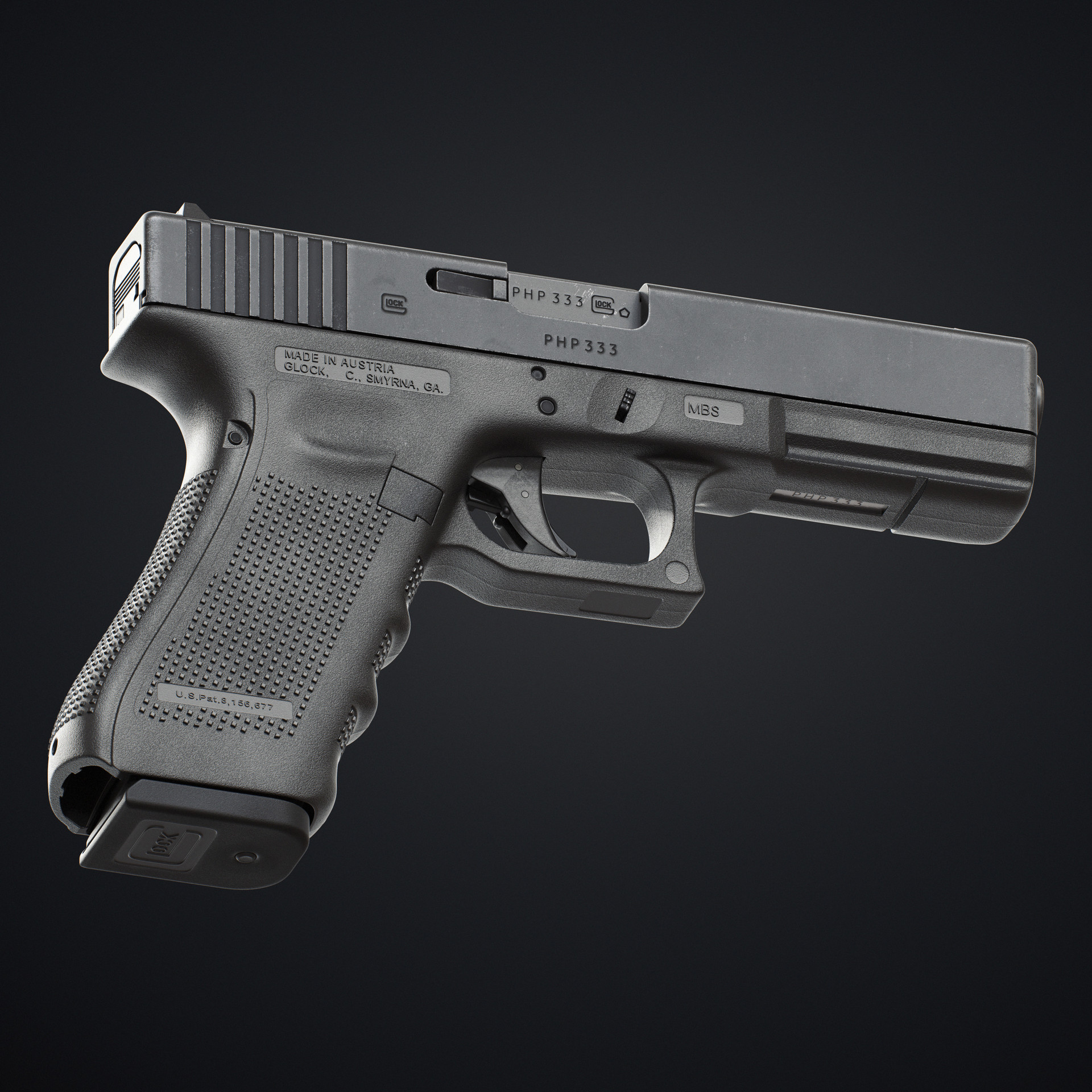 ArtStation - Glock 17 Gen 4