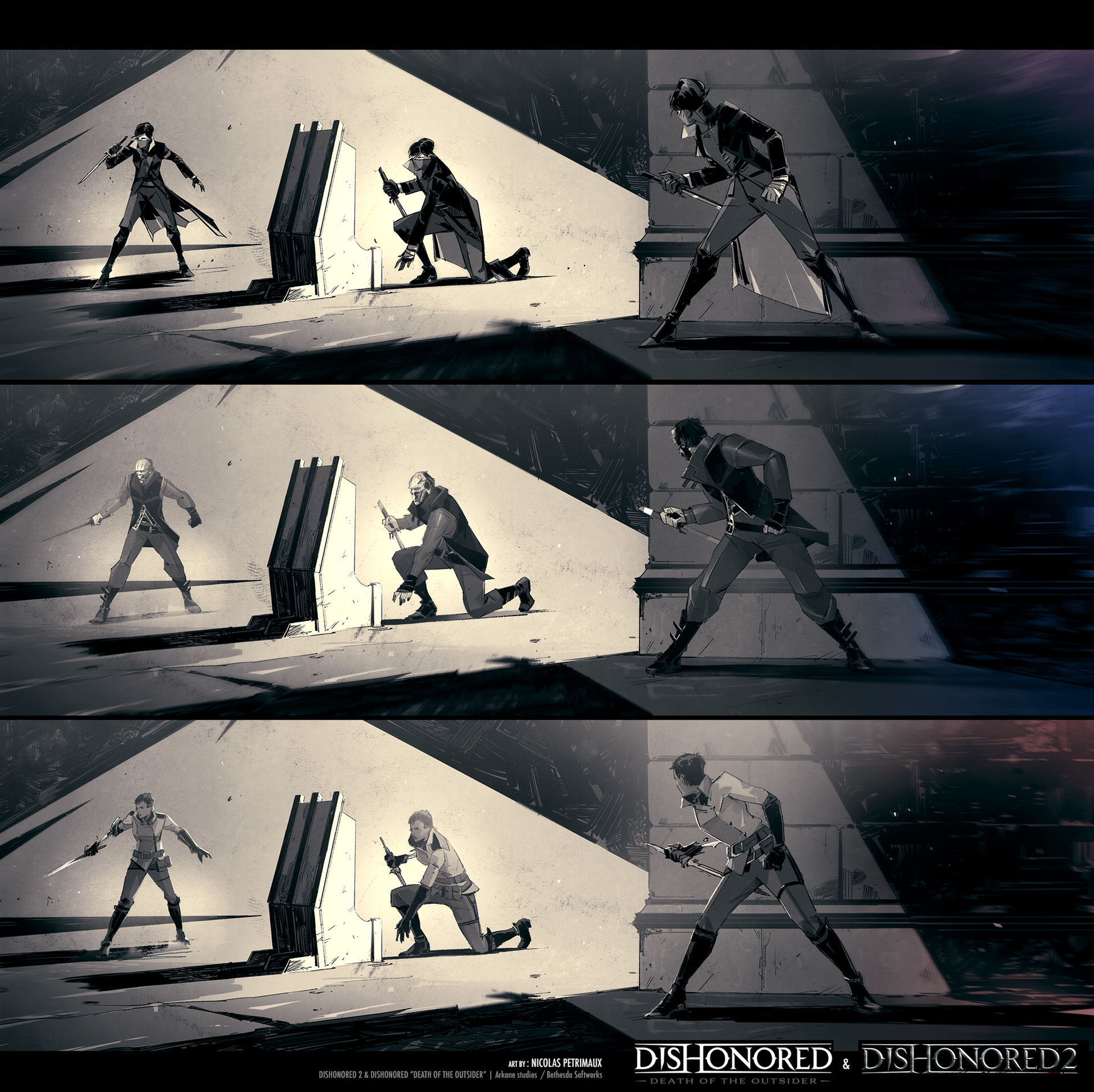 Nicolas Petrimaux - Dishonored | Tutorials pictures for Steath