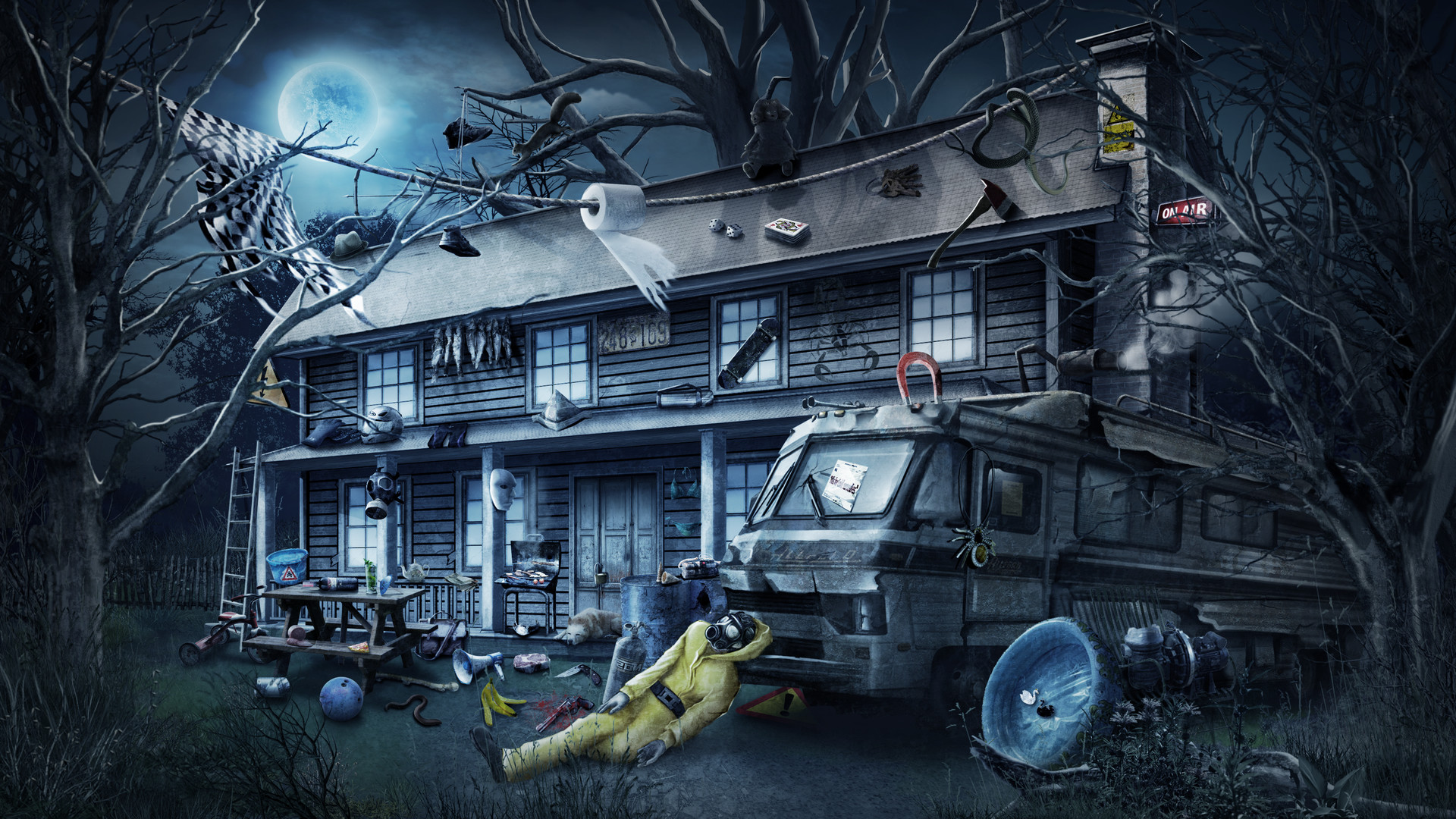 Ivan Yosifov - Criminal Investigation - Scene Designs