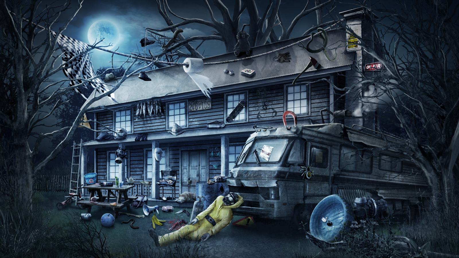 Ivan Yosifov - Criminal Investigation - Scene Designs