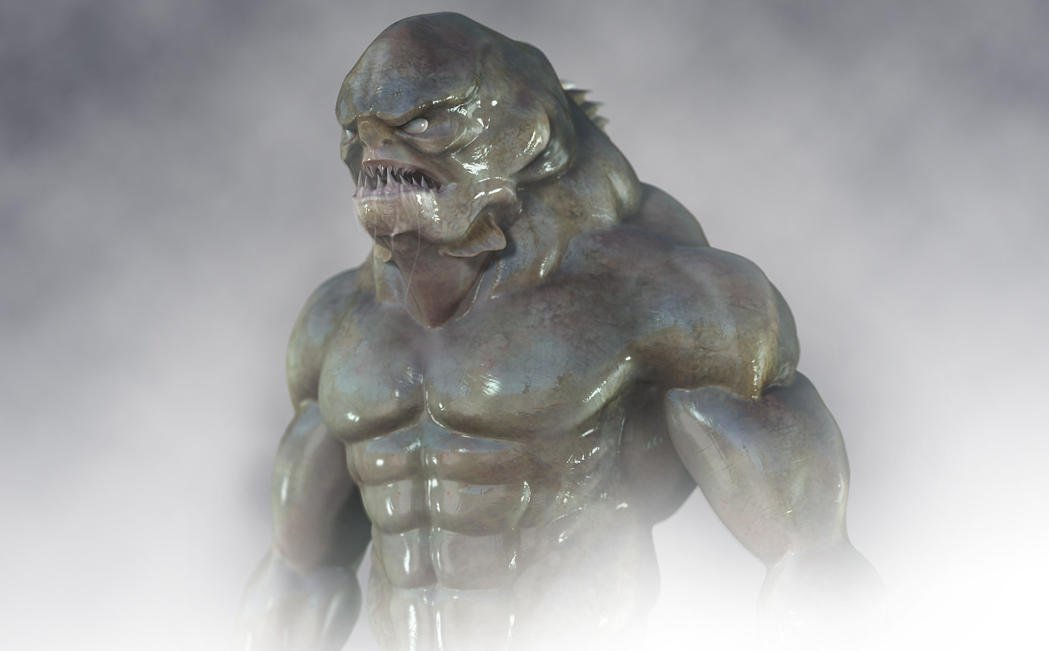 ArtStation - Fish man