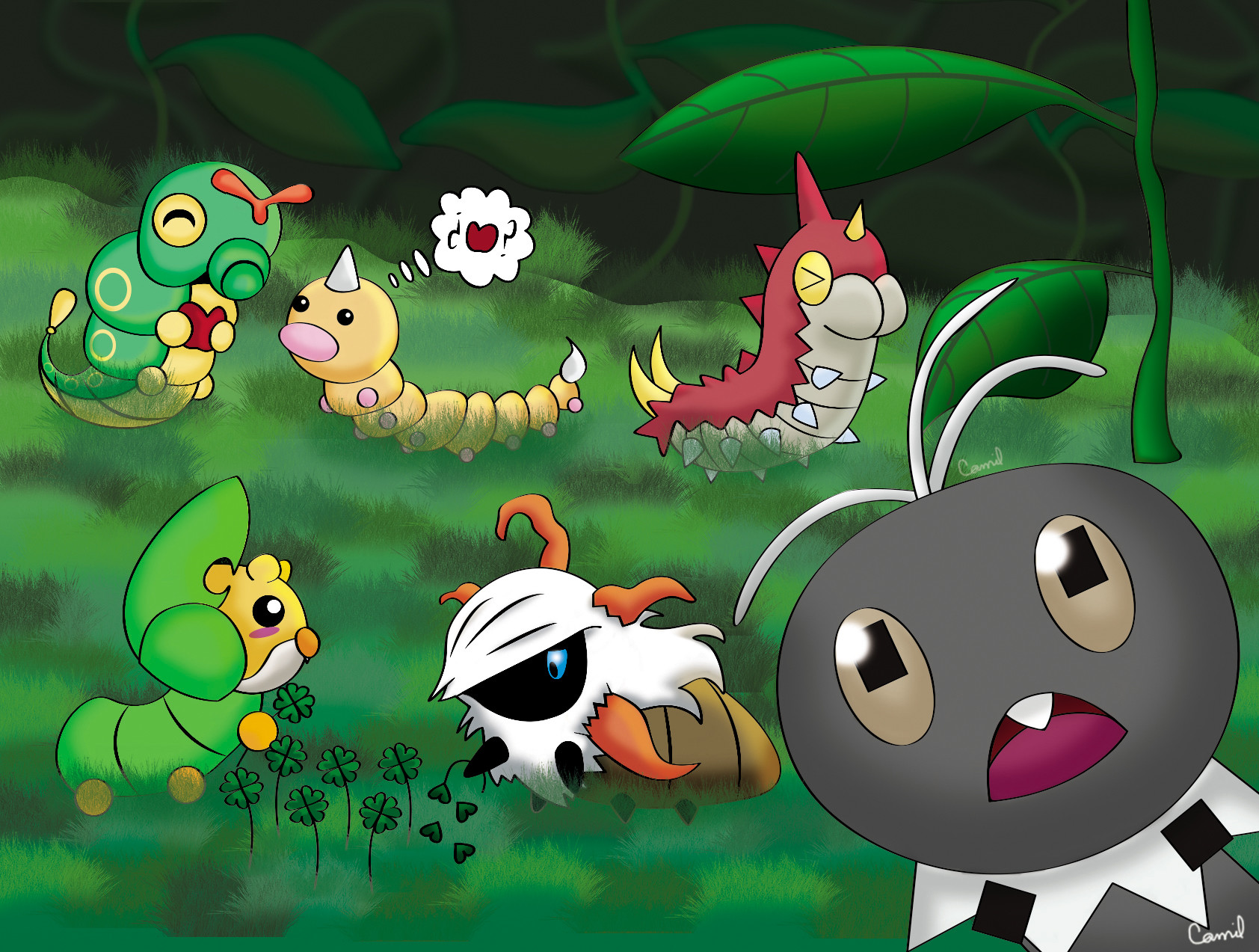 ArtStation - Pokeworms