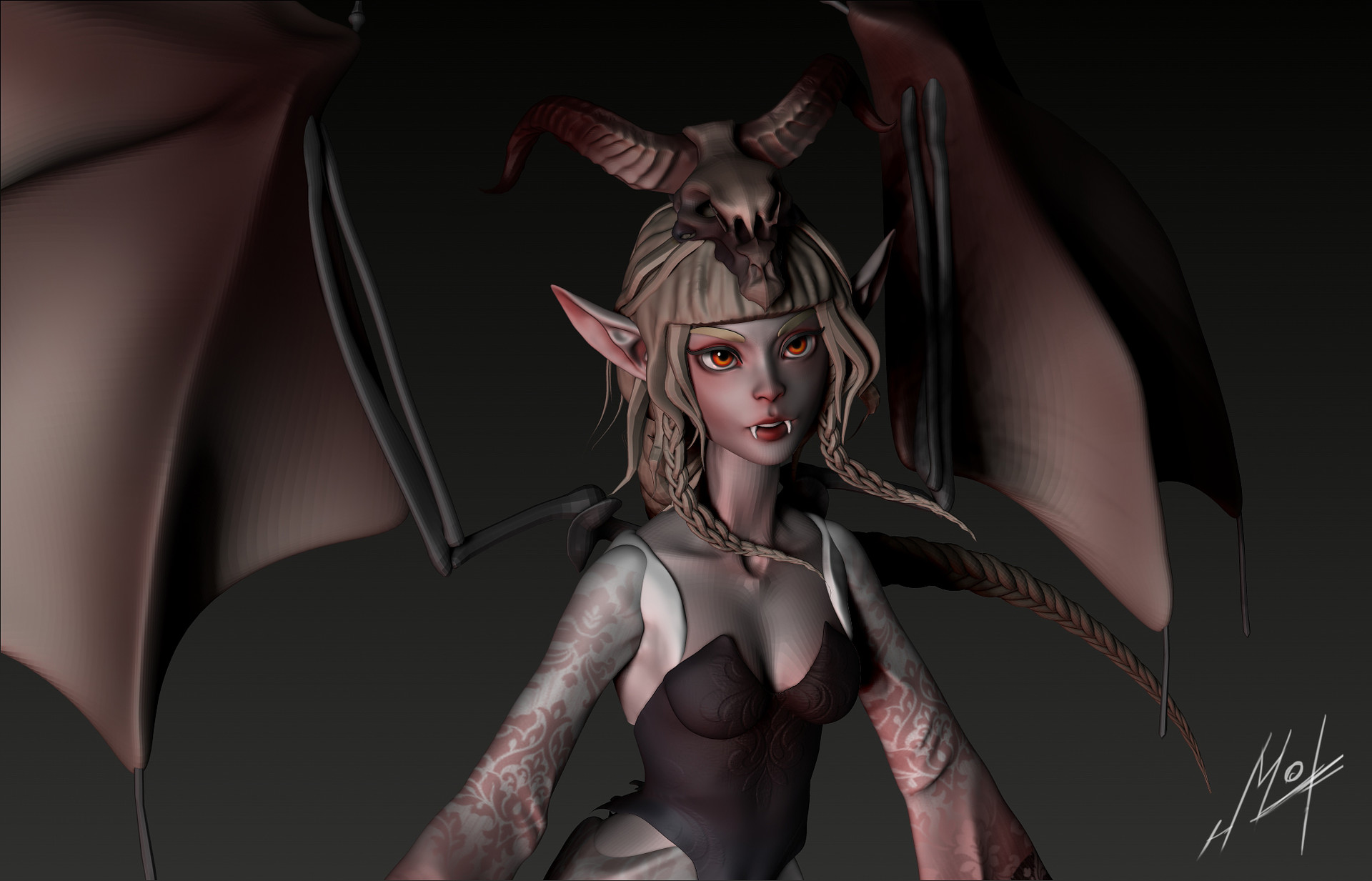 ArtStation - Vamp angel