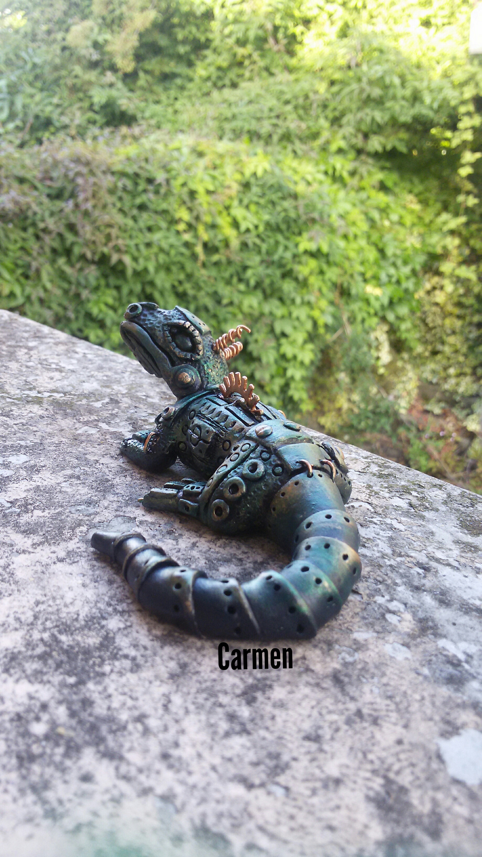 ArtStation - steampunk lizard