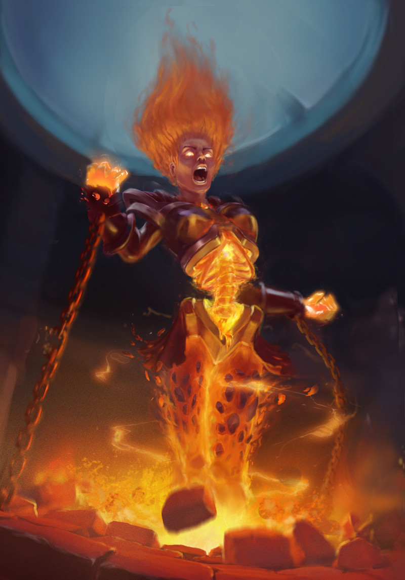 Mitch Mueller - Birth of a Fire Golem