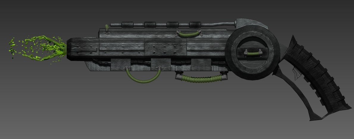 ArtStation - Plasma Gun Weapon Concept.
