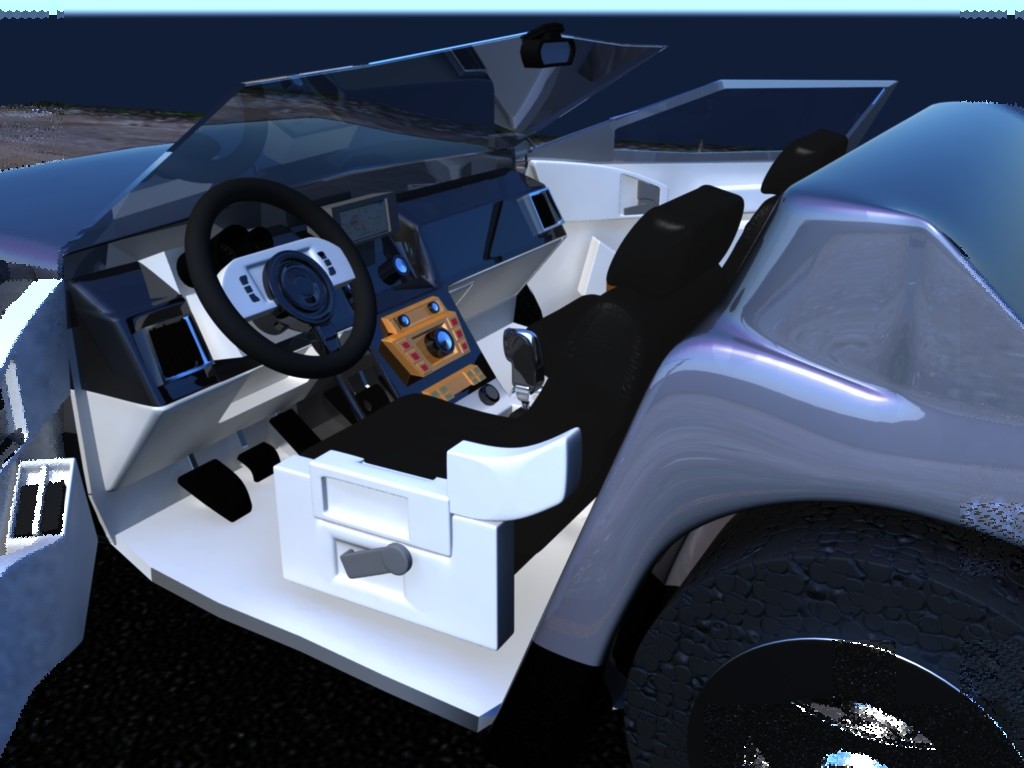 ArtStation - Car Inteorior.