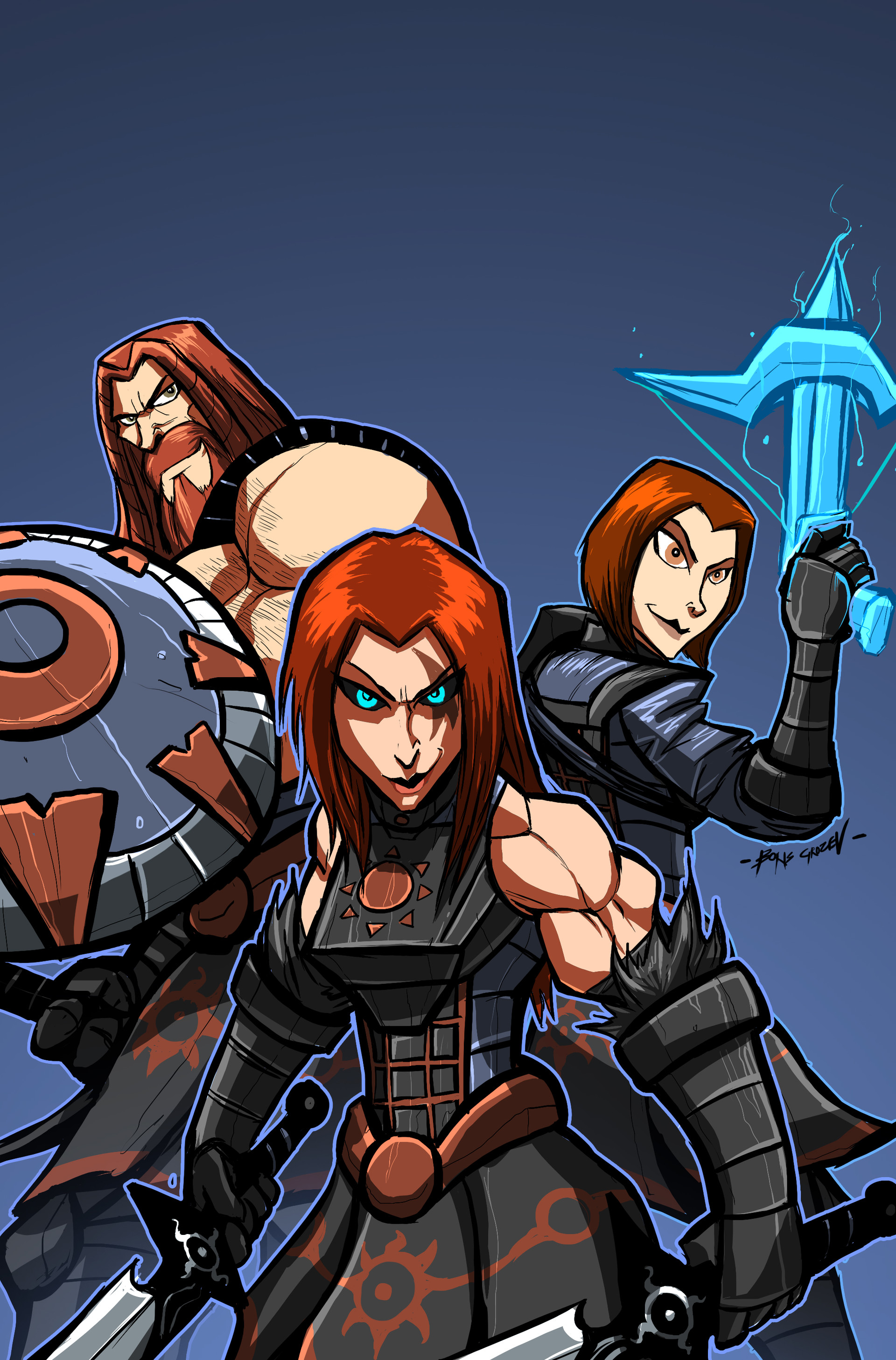 ArtStation - Unholy #1 Cover art