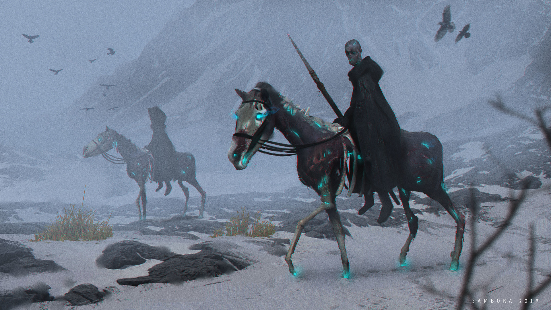 ArtStation - The Dead Riders