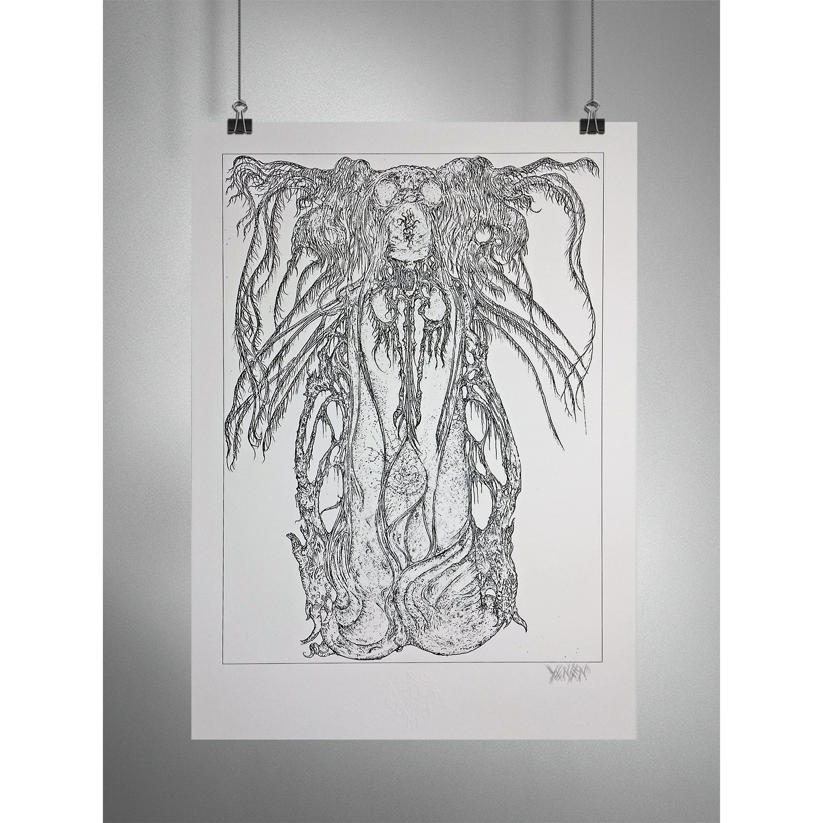 ArtStation - VON - DemonSkin (Skinwalkers) 13"x19" Giclée Print ...