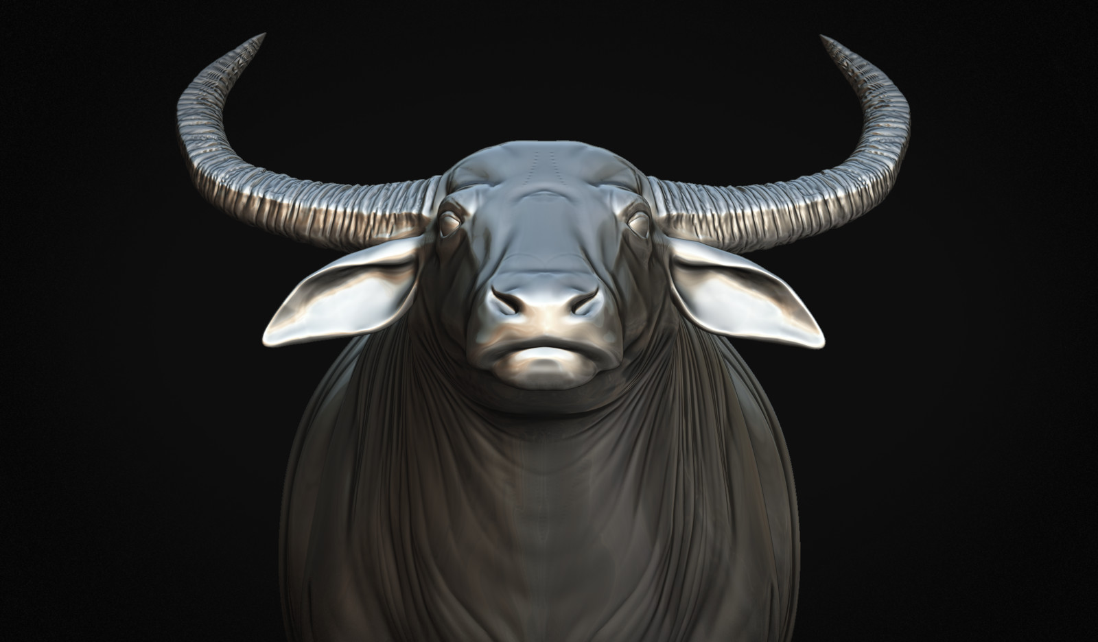 Agnieszka Talik - Water Buffalo 3D Sculpt