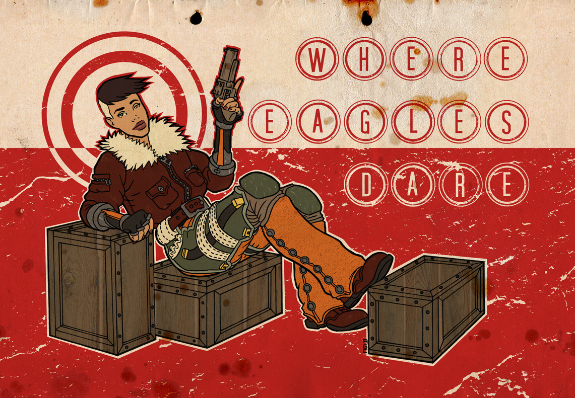 ArtStation - Del- Where Eagles Dare