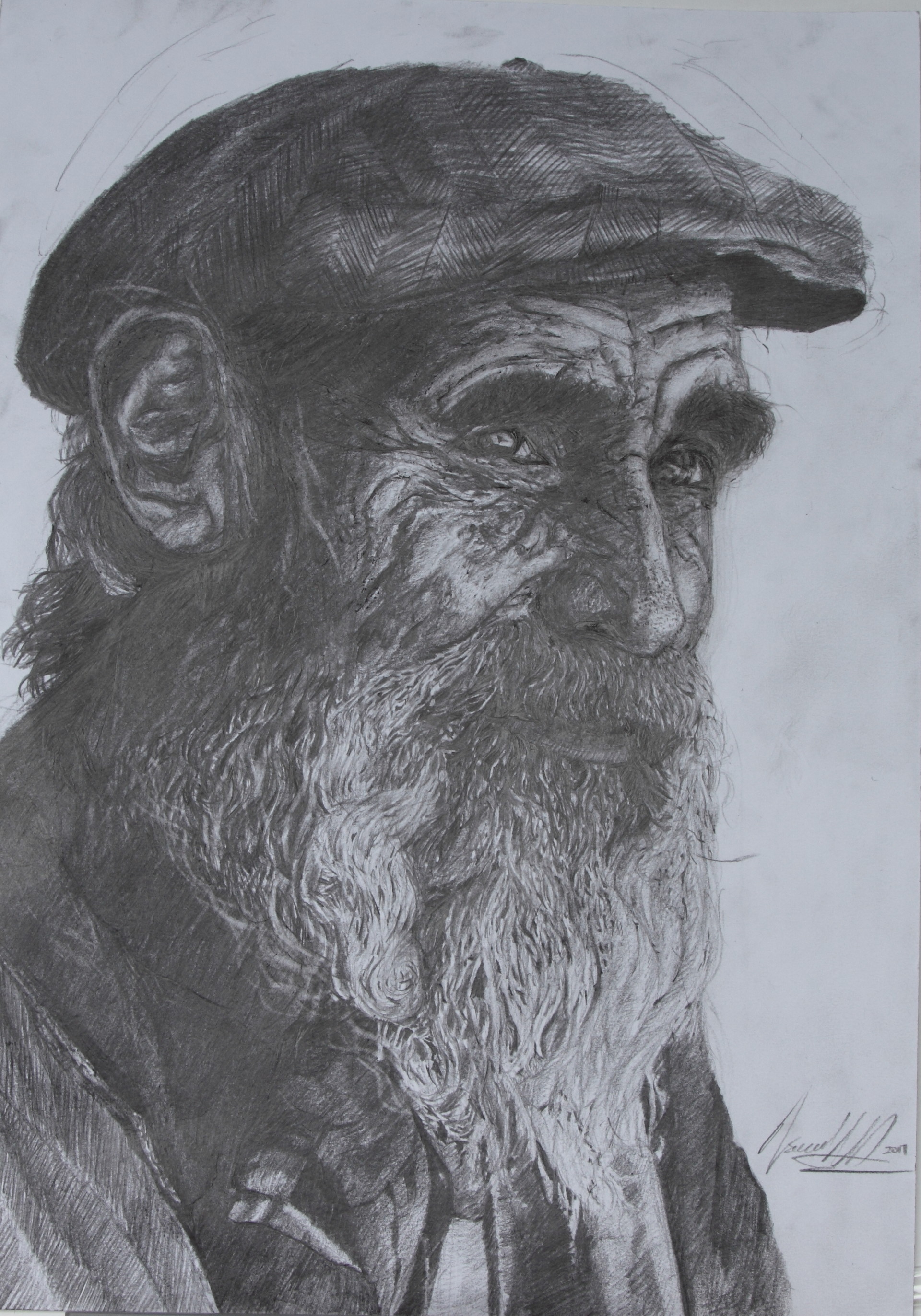 ArtStation - An Old Man (Edited Piece)