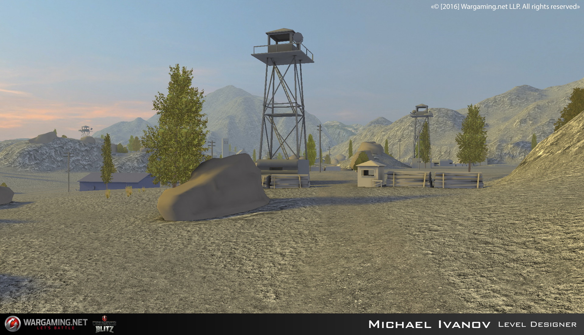 Michael Ivanov - Mines - World of Tanks Blitz Map