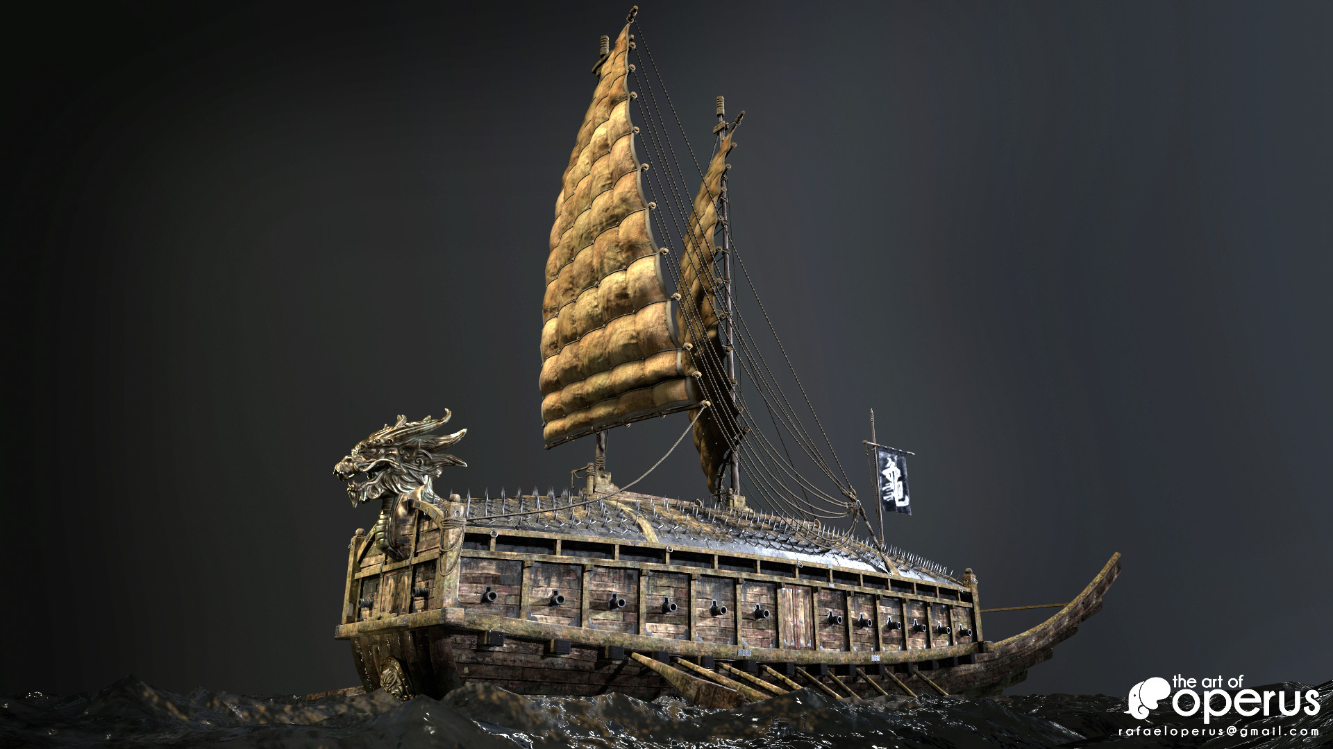 Operus de los Reyes - Turtle Ship - Geobukseon