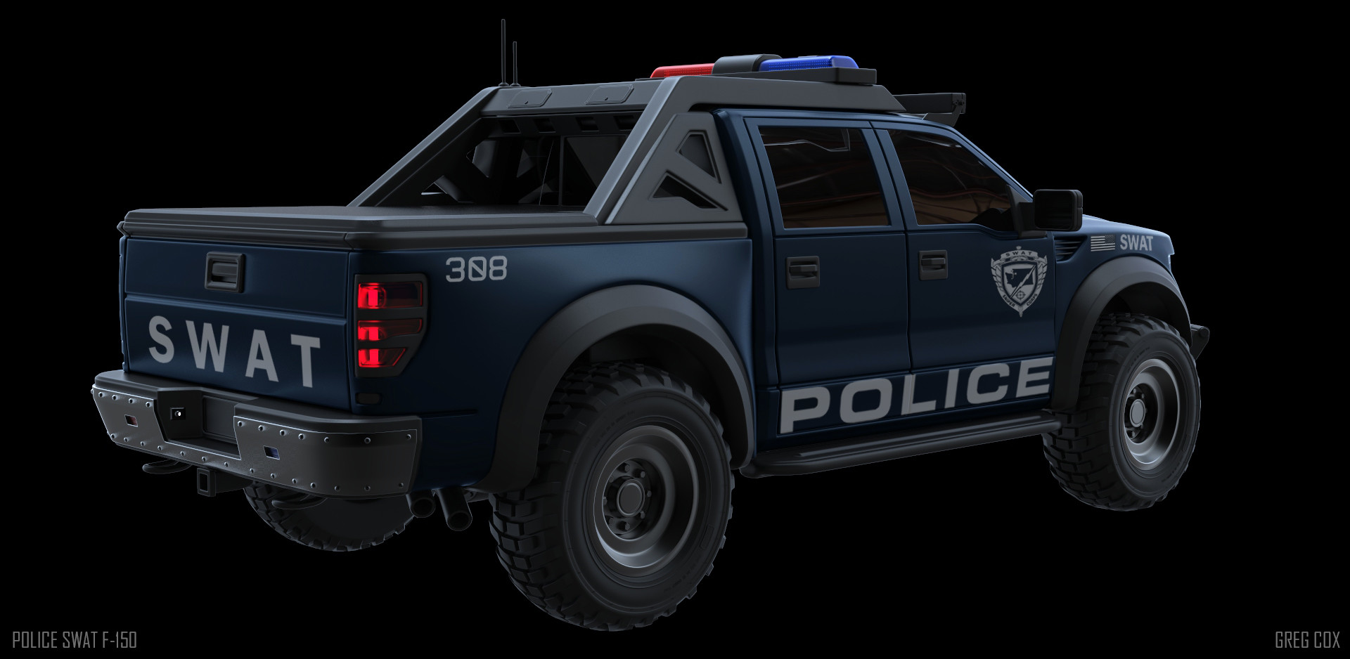 Greg Cox - Police SWAT F-150