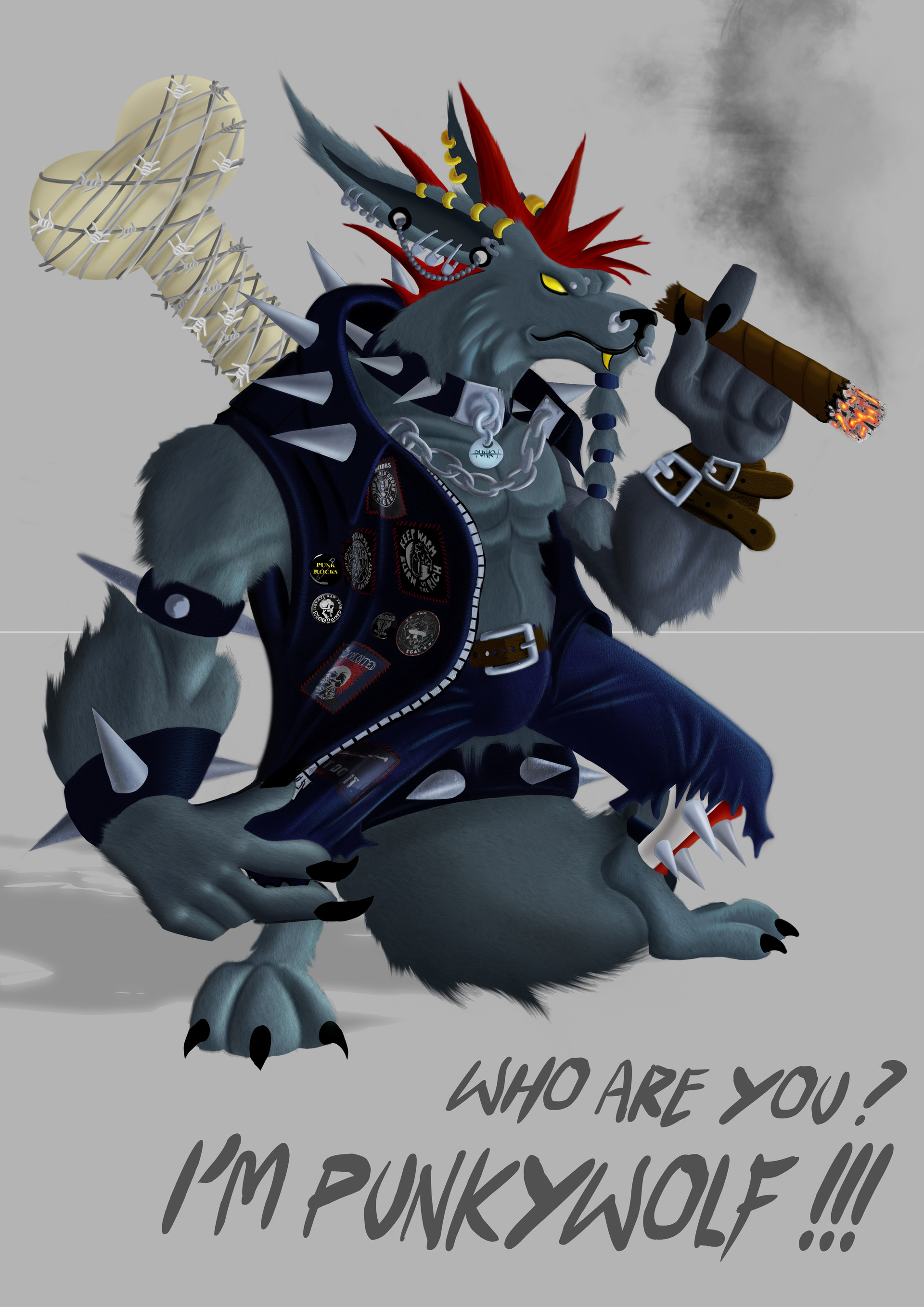 ArtStation - PUNKY WOLF